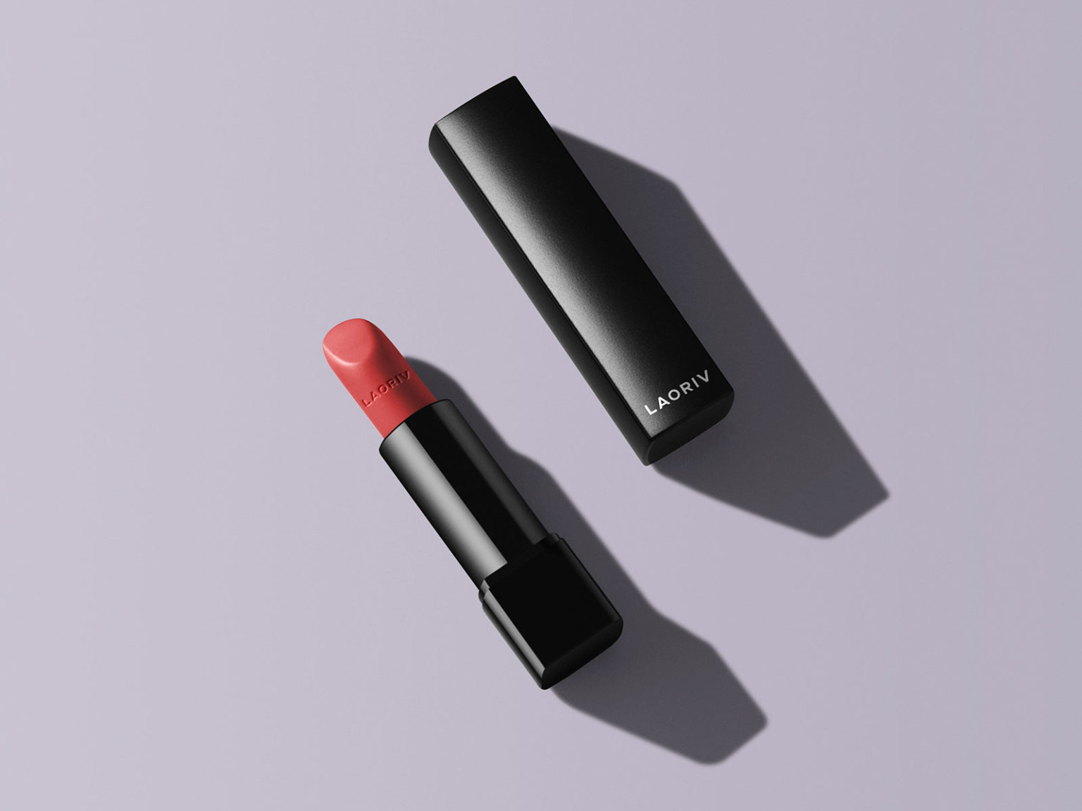 Lipstick Logo Mockup | Free Mockup