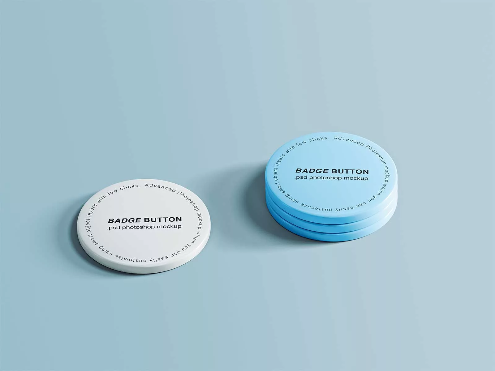 Pin Button Mockup | The Free Mockup