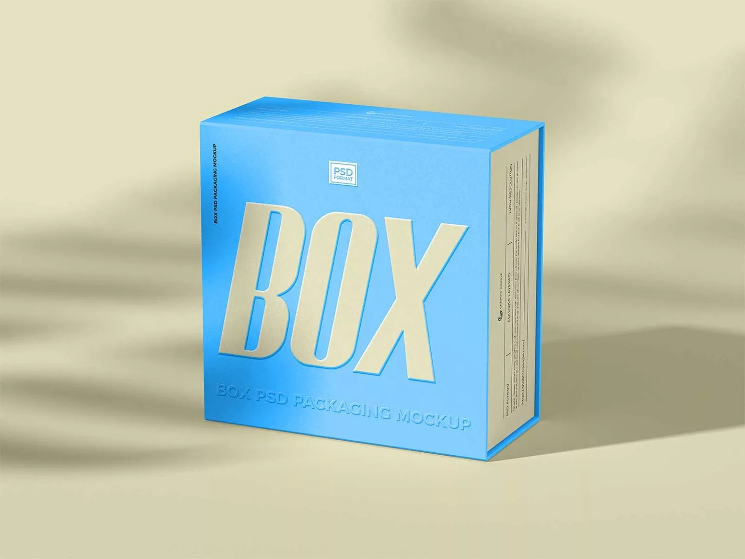 Free Rigid Box Mockup | The Free Mockup