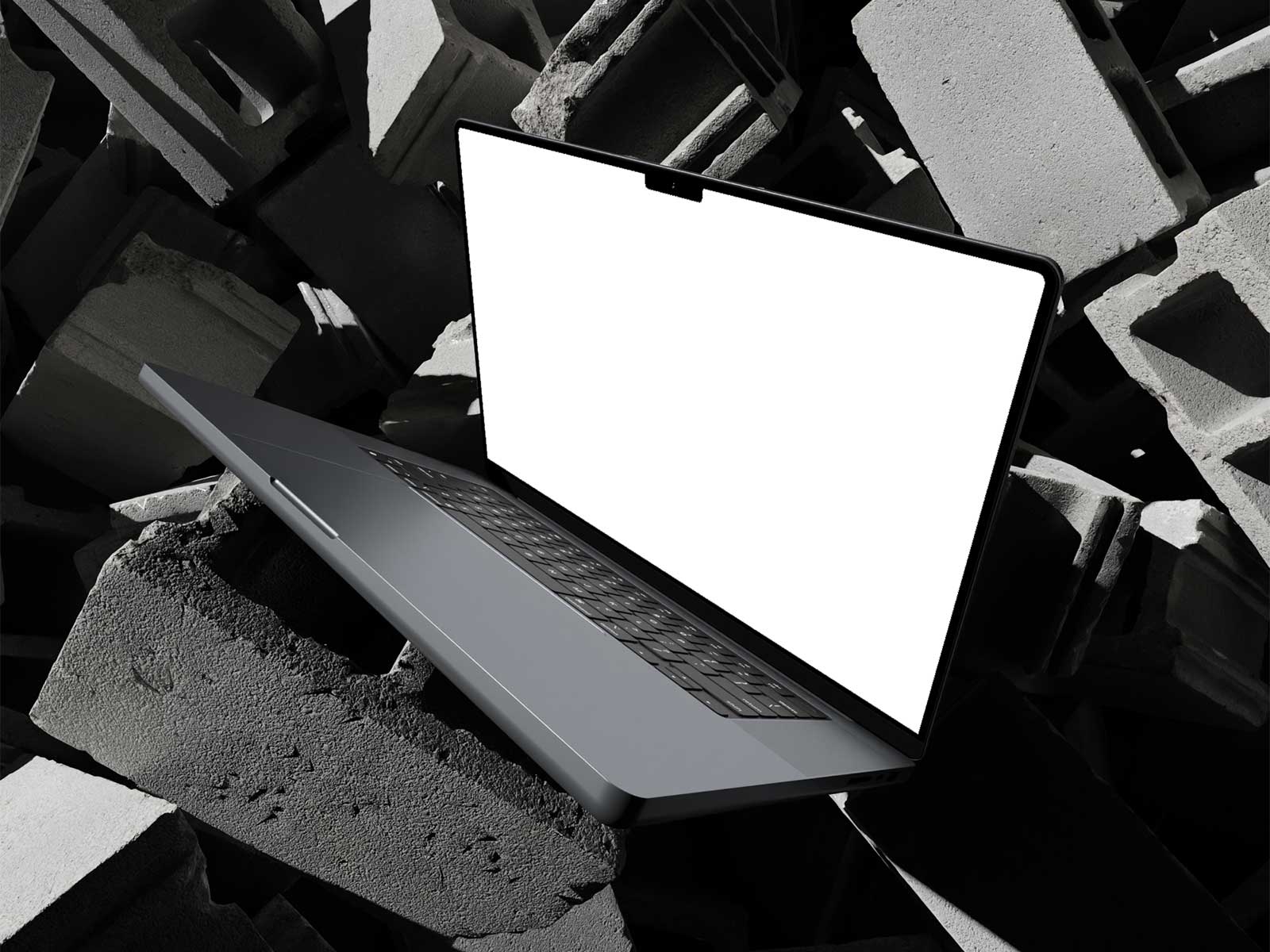 MacBook Pro Mockup Urban Design Presentation Set | Free Mockup