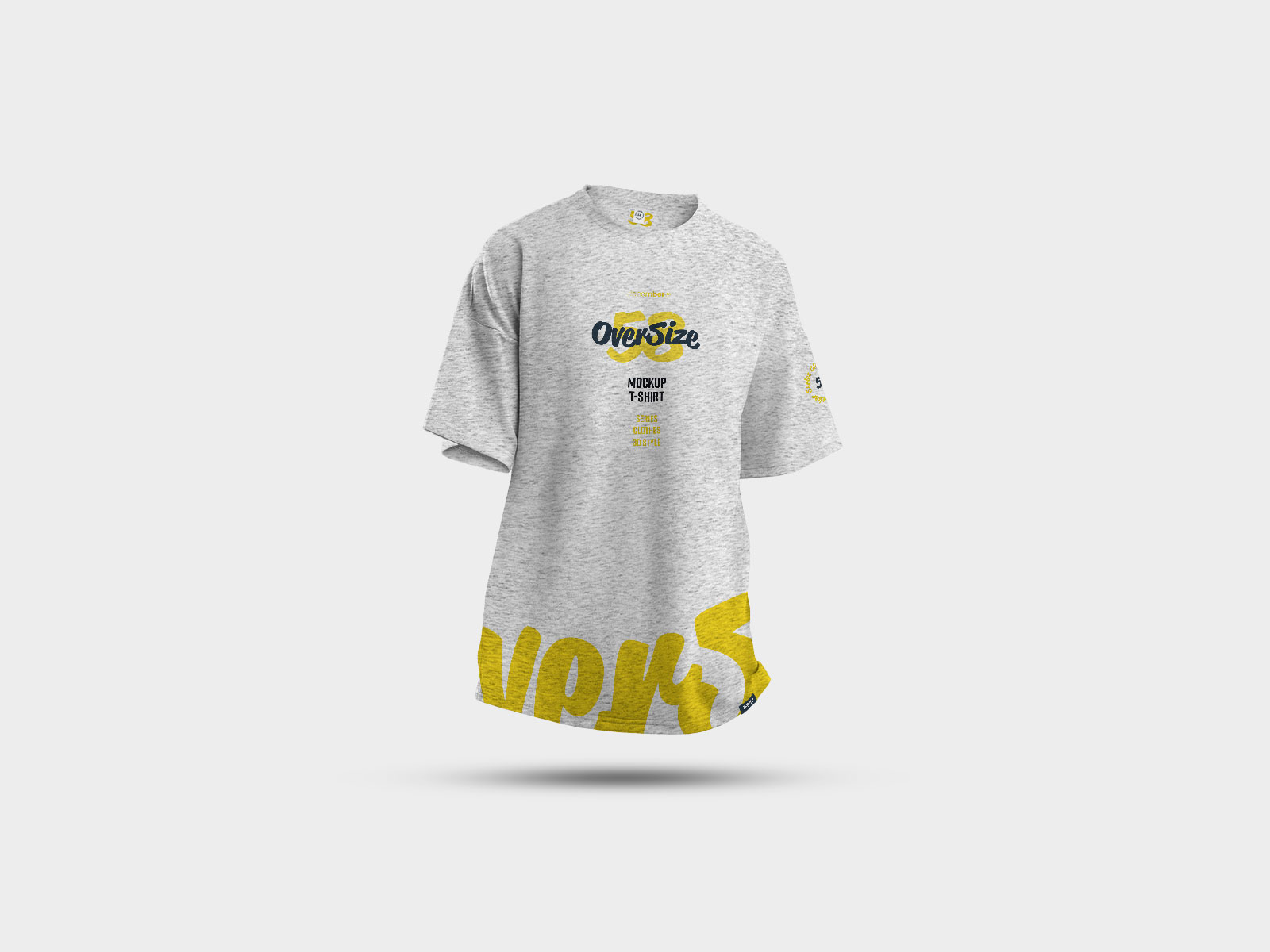 Oversized T-Shirt Mockup | Free Mockup
