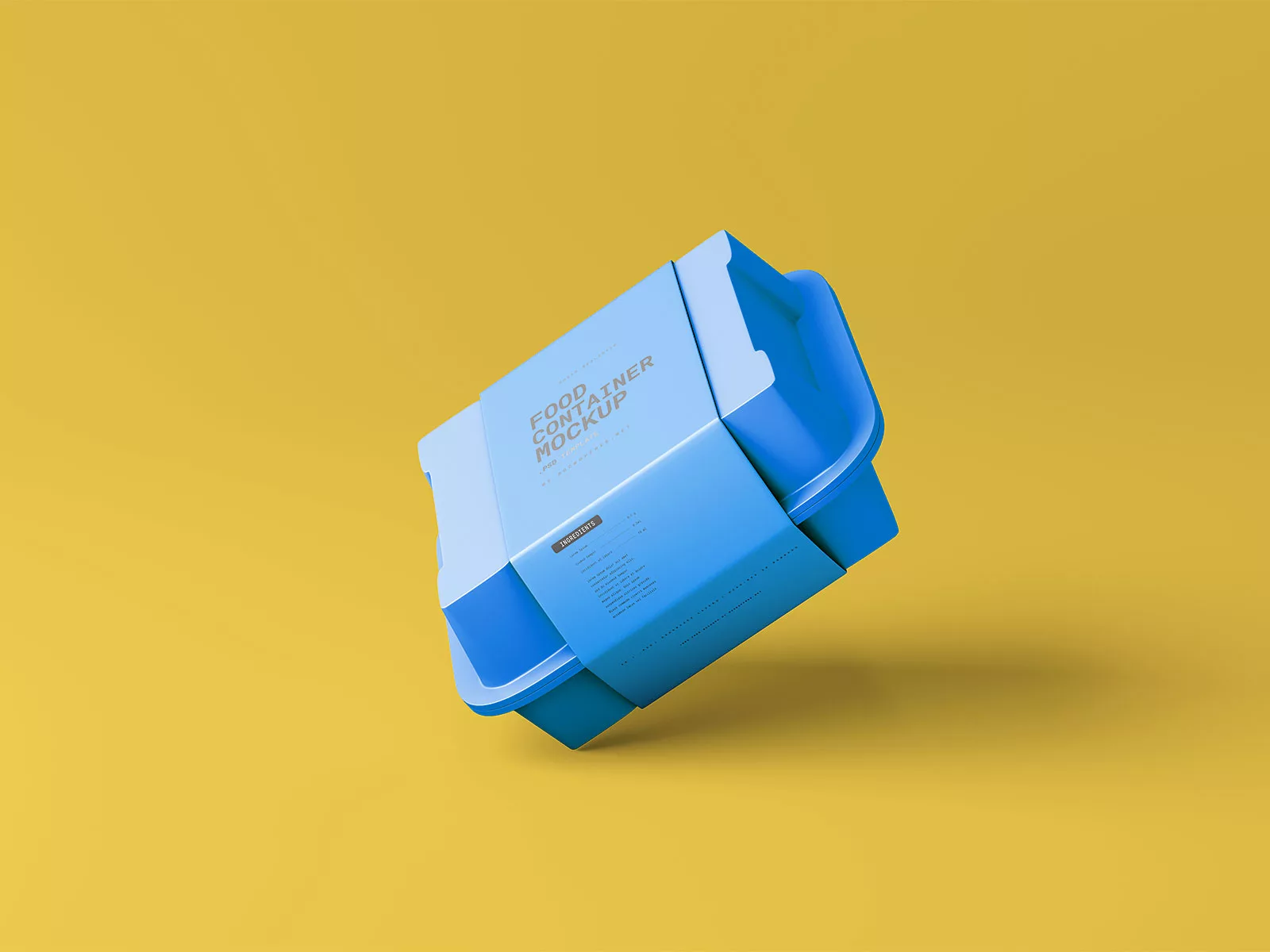 Take-Out Food Box Mockup Set | The Free Mockup