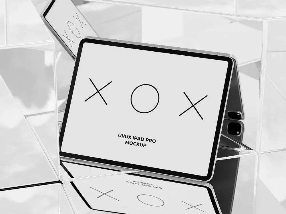 UI/UX iPad Pro Mockup | The Free Mockup
