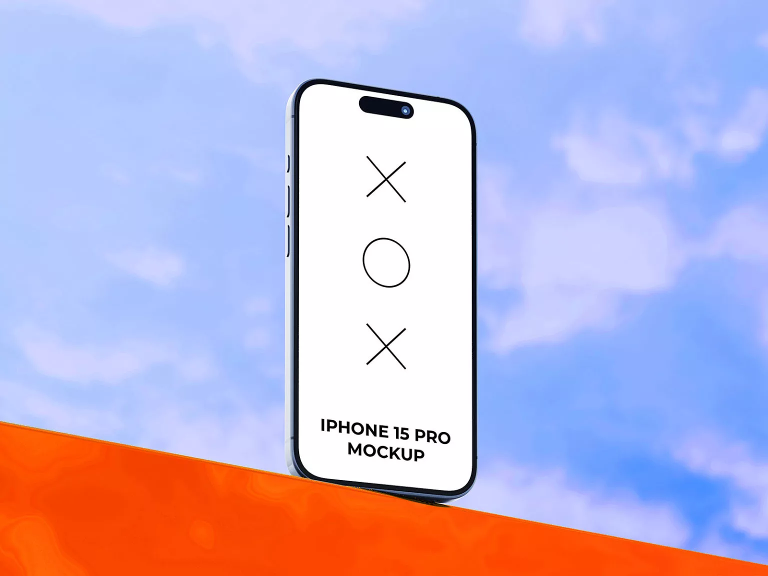 iPhone 15 Pro UI/UX Mockup | The Free Mockup