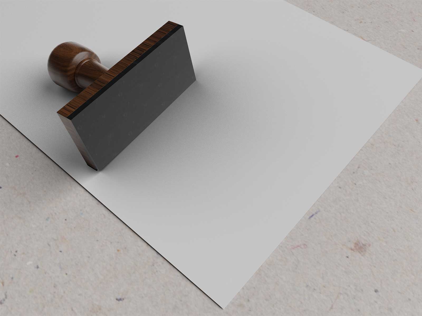 Rubber Stamp Mockups