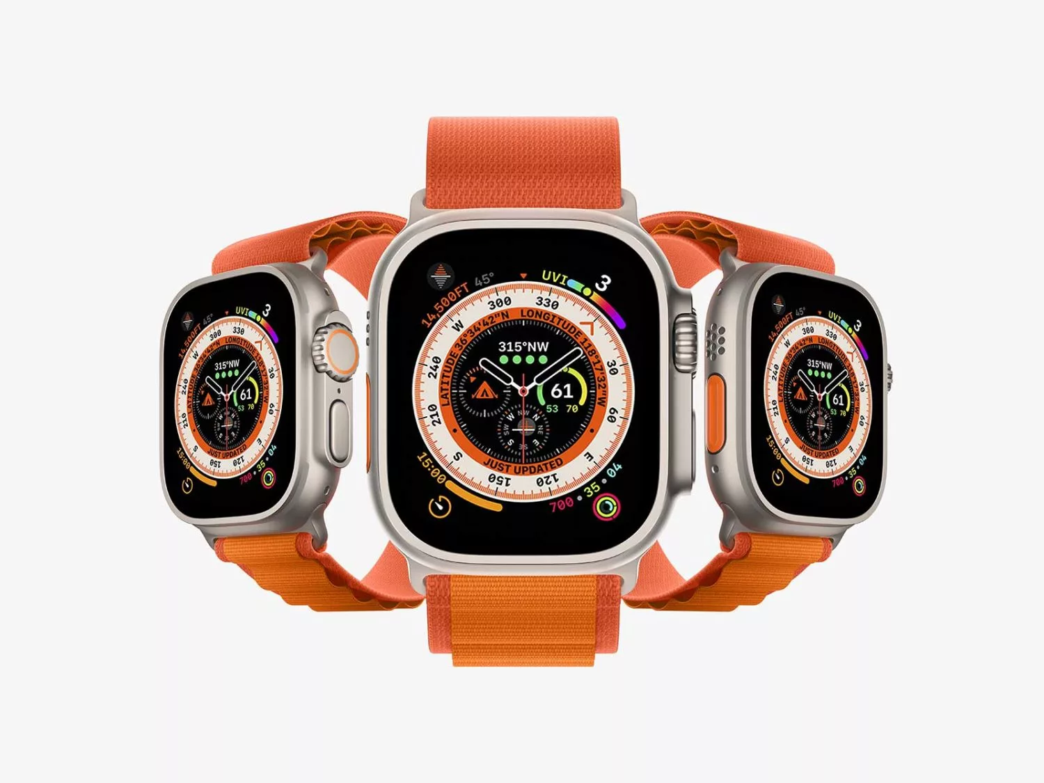 Apple Smart Watch Ultra Mockups (Four Styles) | The Free Mockup