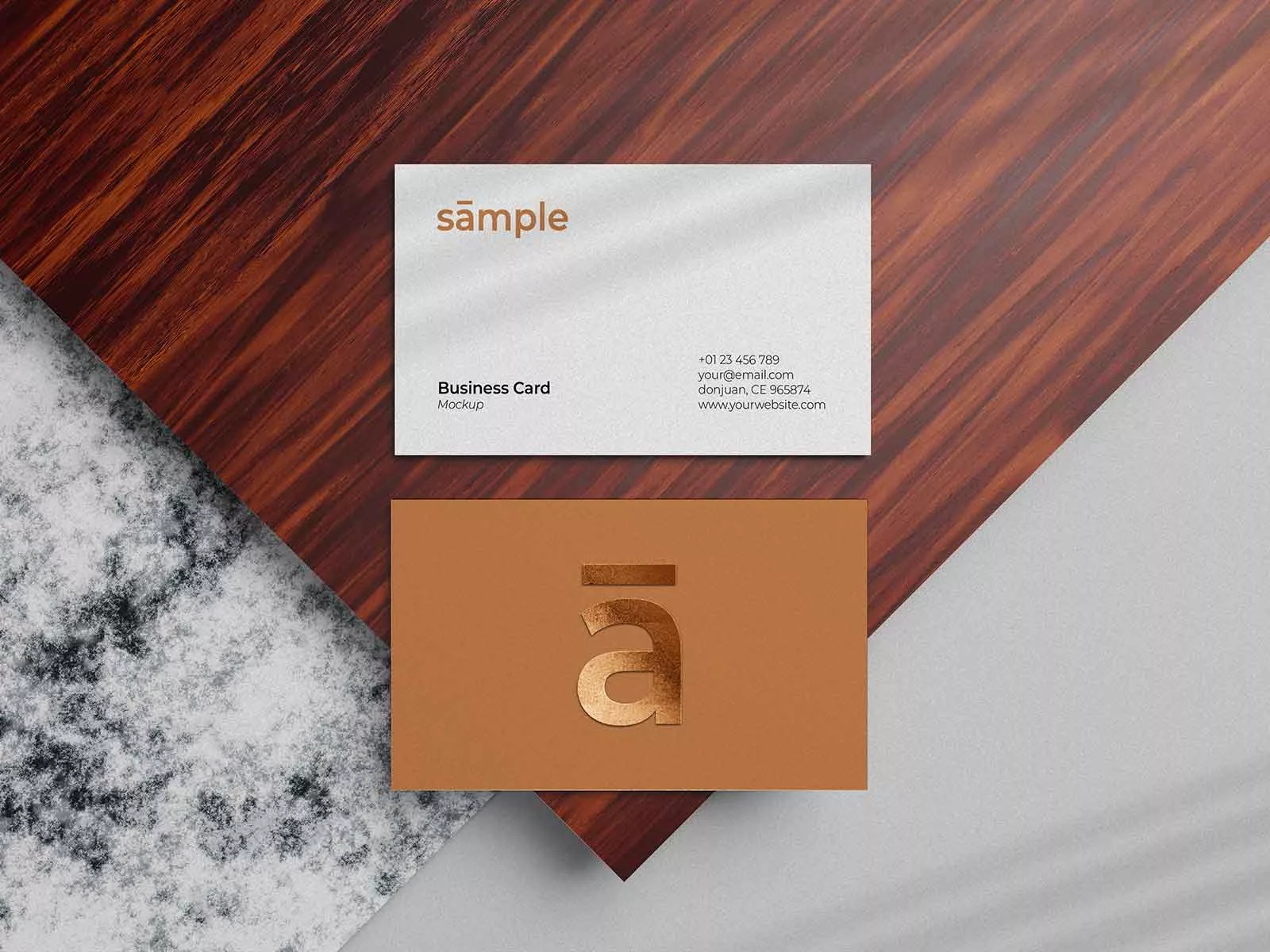 Business Card PSD Mockups | The Free Mockup