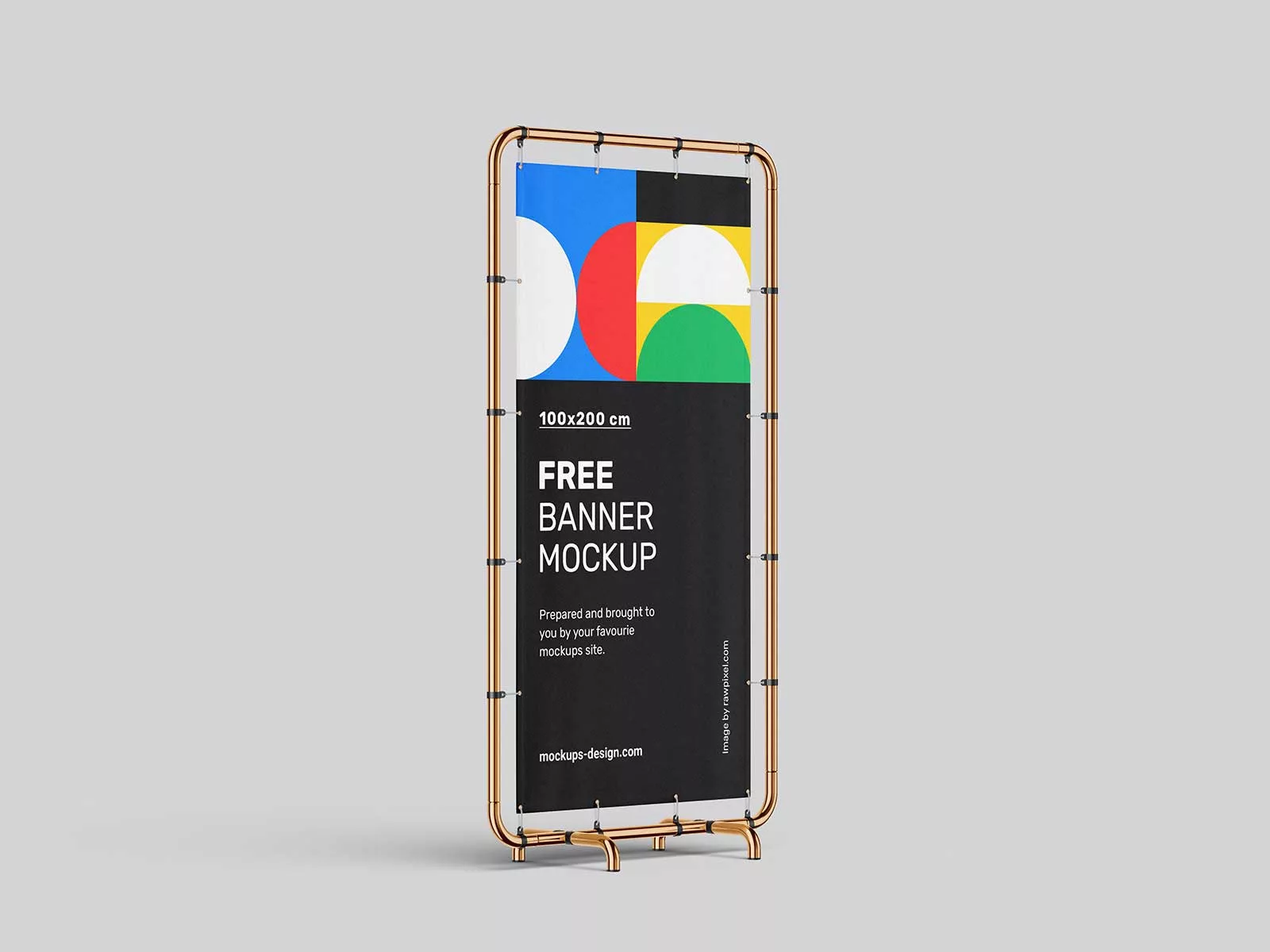 Free Banner Design Mockup | The Free Mockup