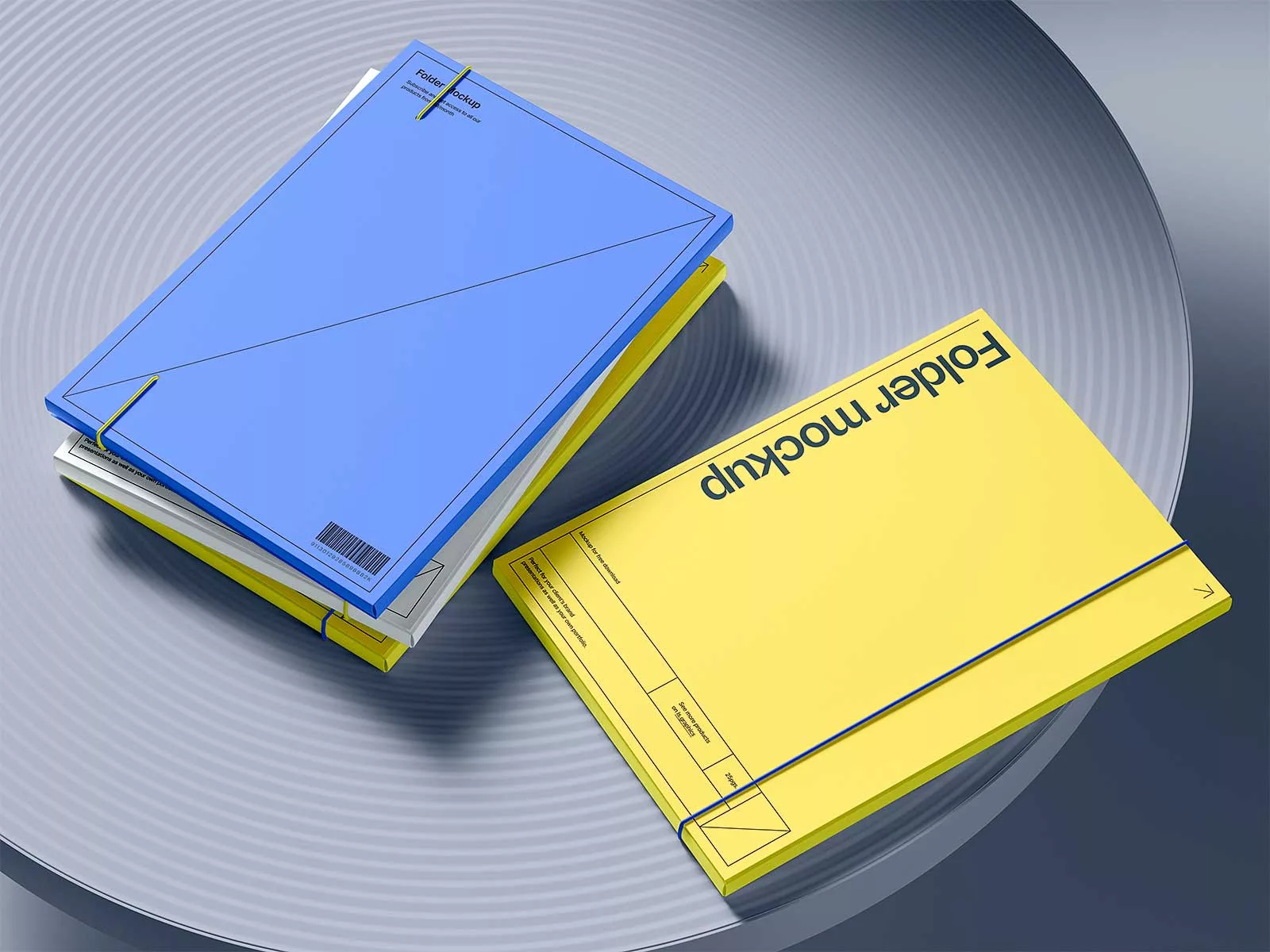 Folder mockup | The Free Mockup