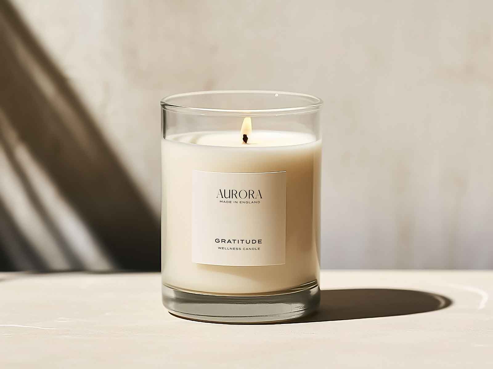 Glass Candle Jar Mockup PSD | Free Mockup