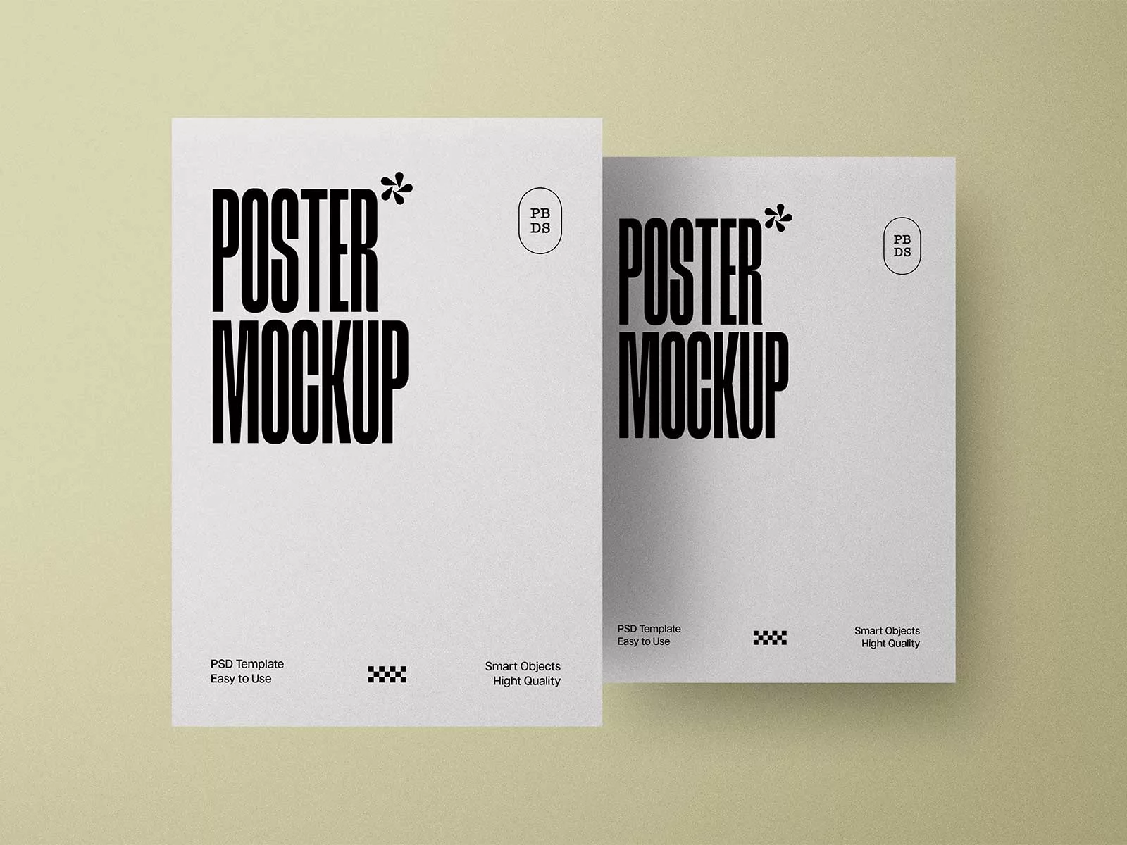 Poster Mockups Scene | The Free Mockup