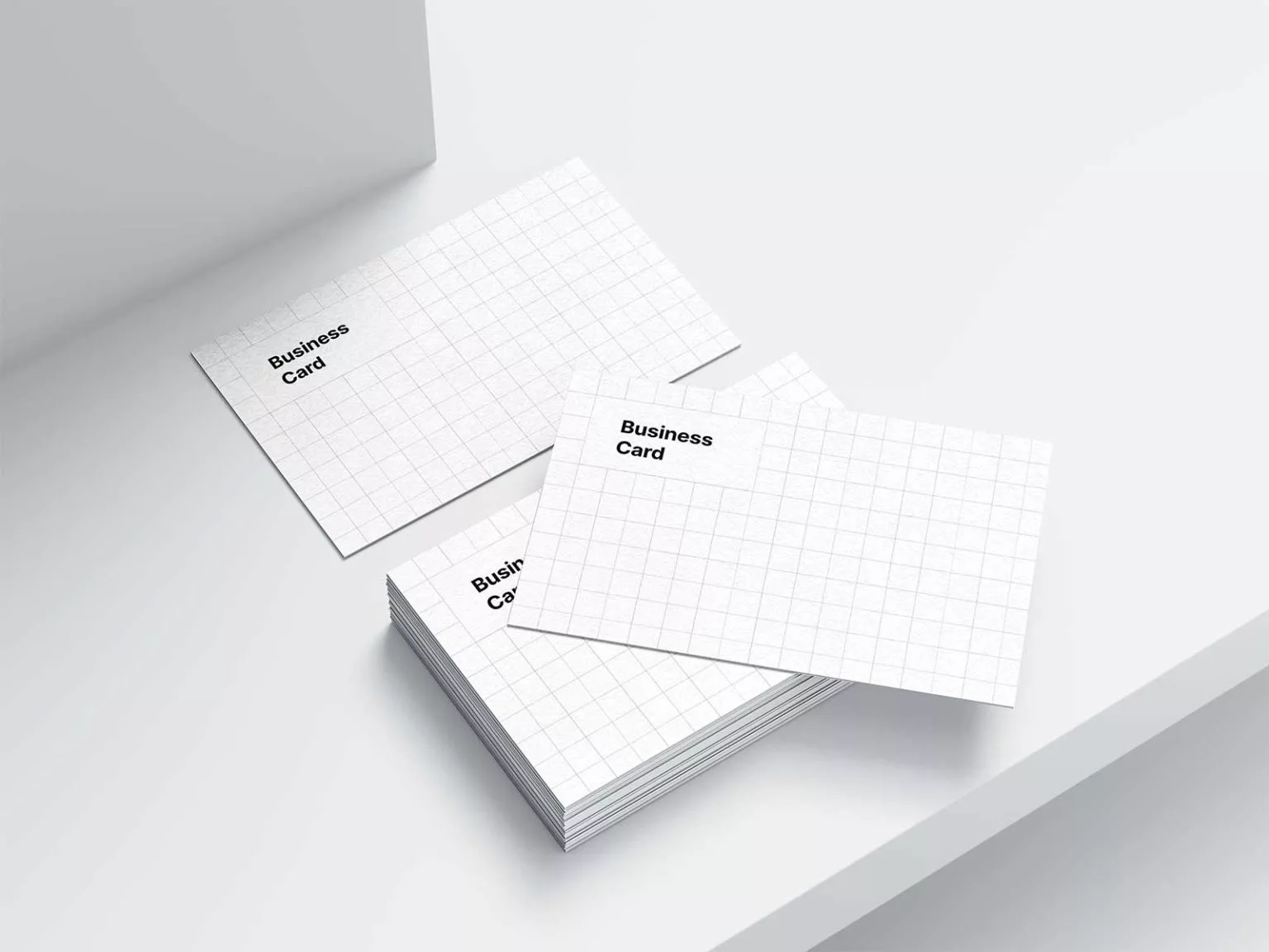 Realistic Business Card Mockup | The Free Mockup