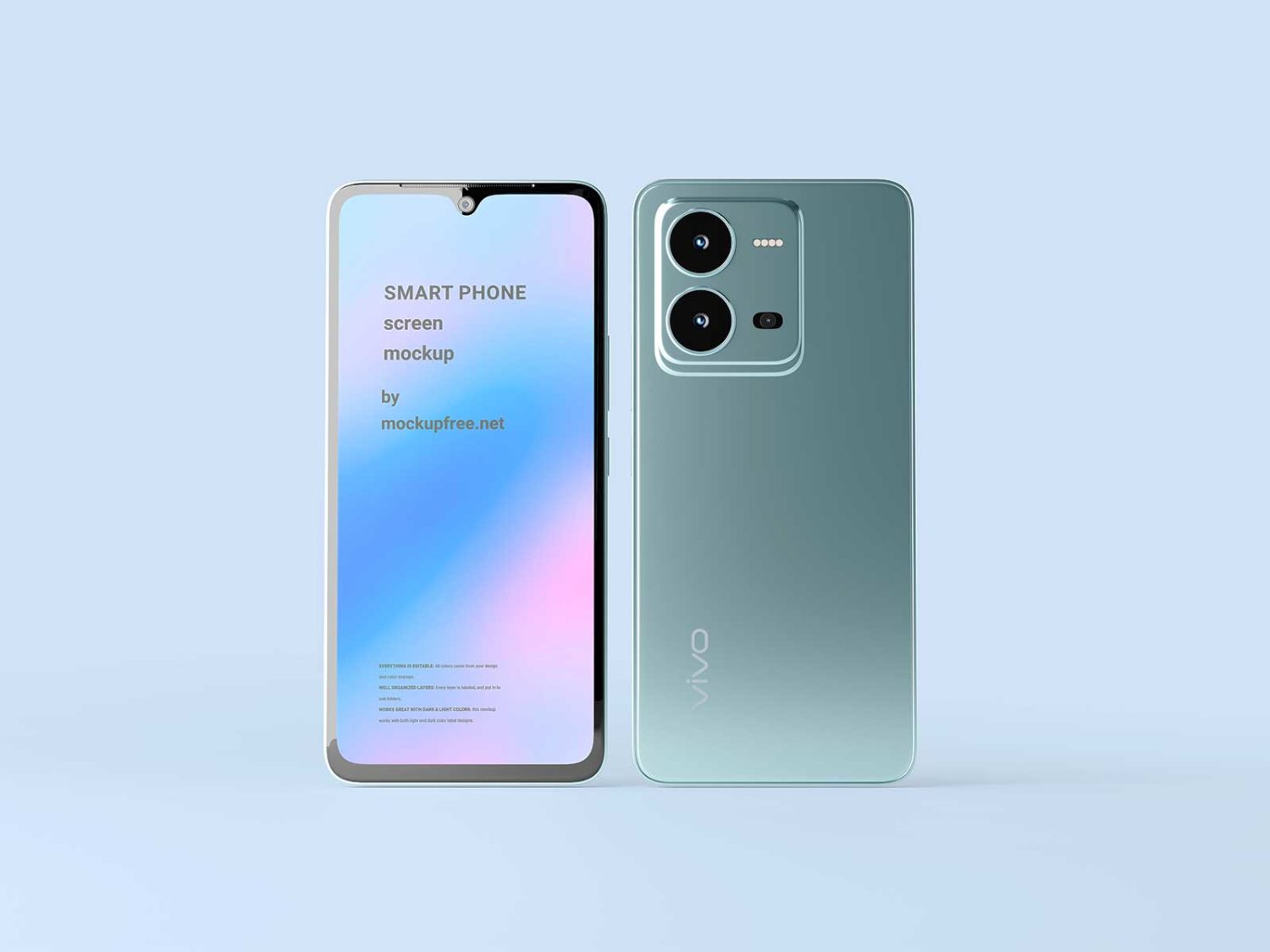 Smartphone Screen App Mockups