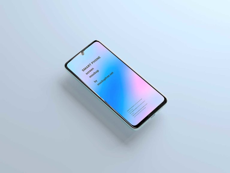 Smartphone Screen App Mockups