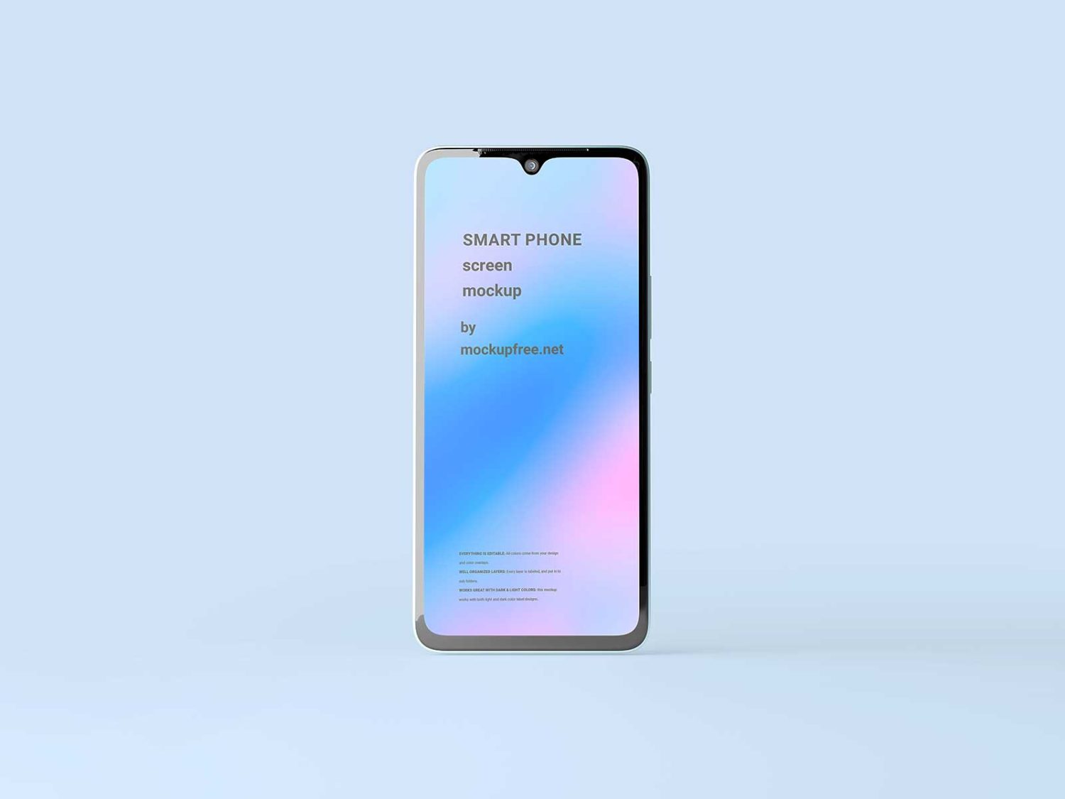 Smartphone Screen App Mockups | Free Mockup