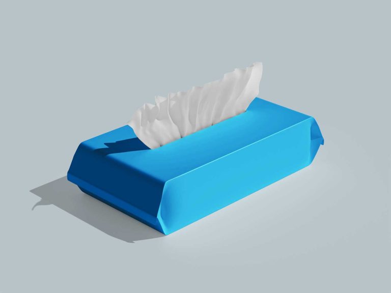 Tissue Packaging Mockup