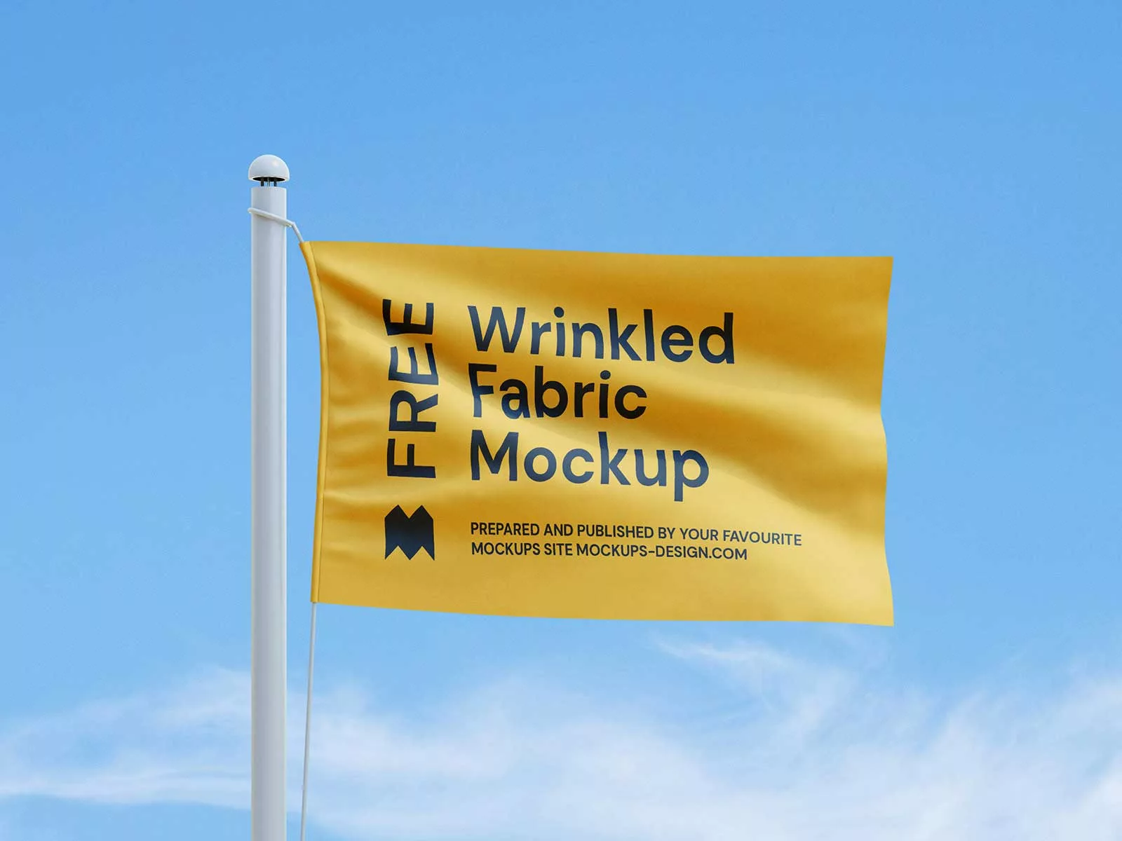 Branding Flag Mockups | Free Mockup