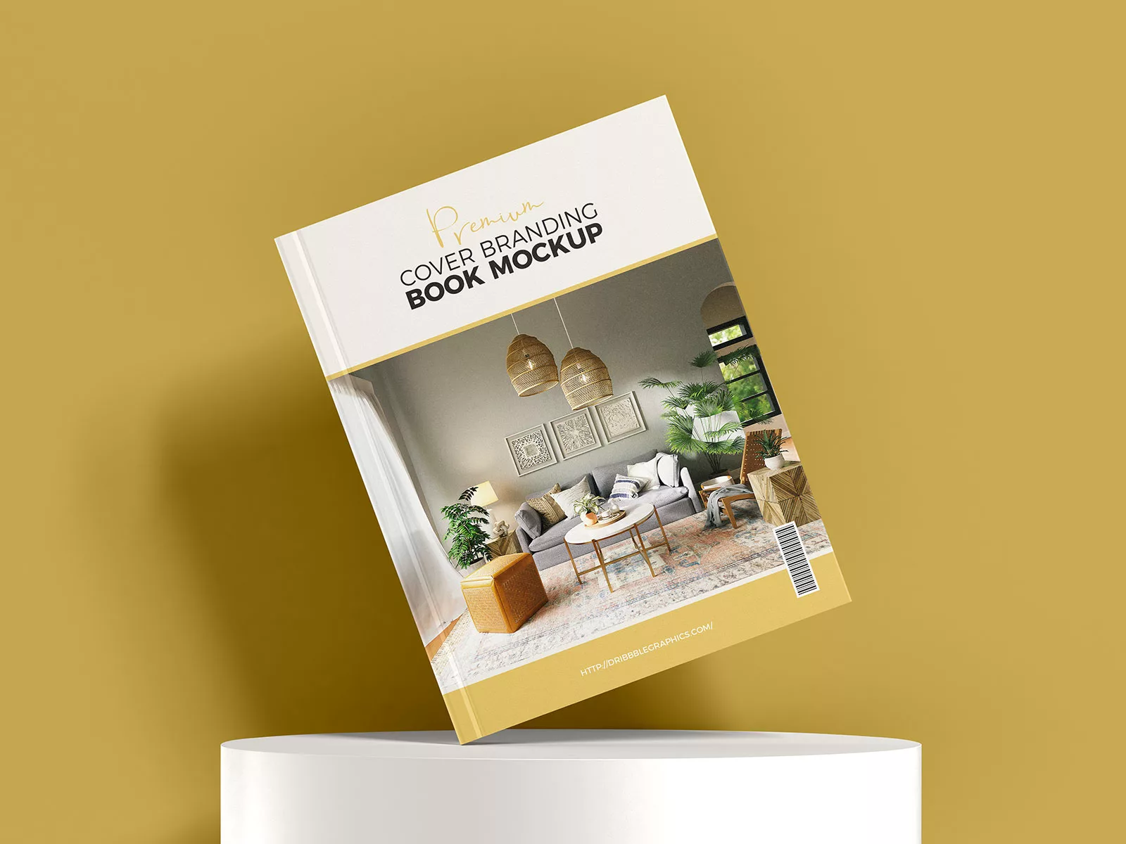 Cover Book Mockup in PSD | The Free Mockup