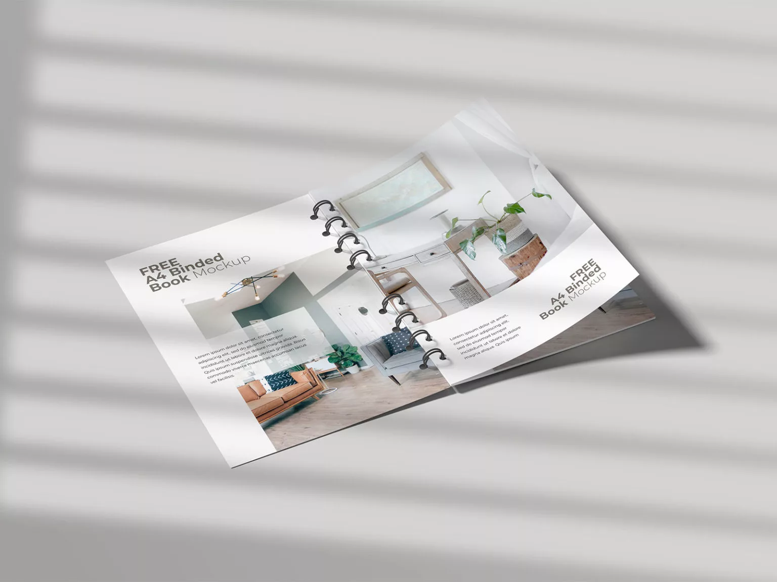 Catalog Mockup PSD | The Free Mockup