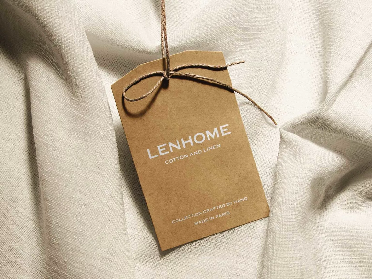 Apparel Tag Mockup | The Free Mockup