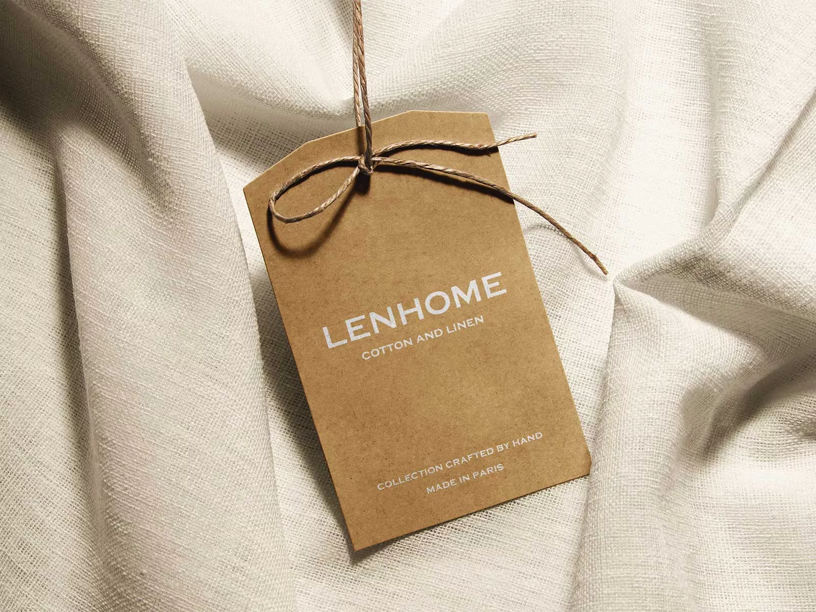 Apparel Tag Mockup | The Free Mockup