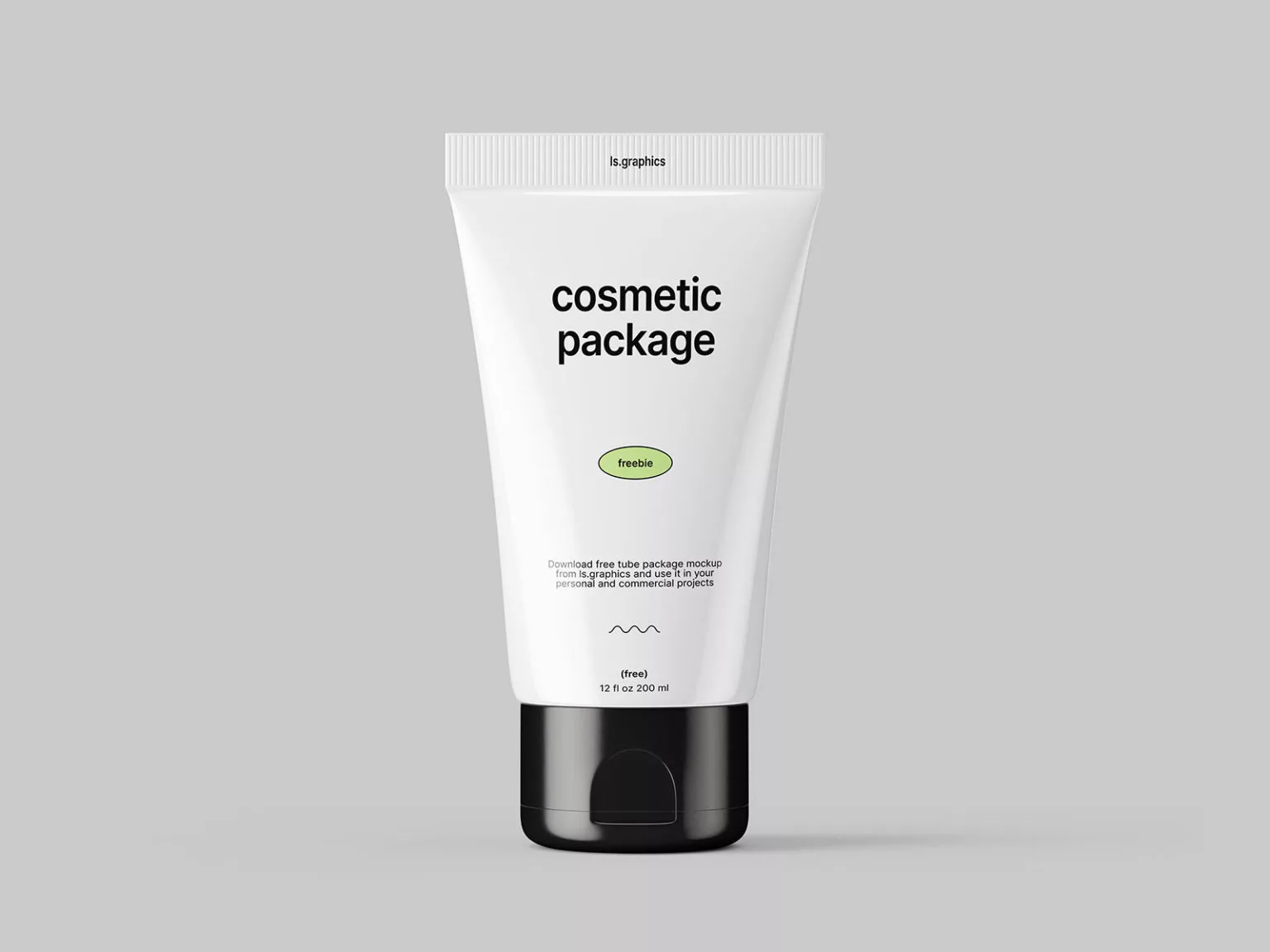 Cosmetic Tube Mockup PSD | The Free Mockup