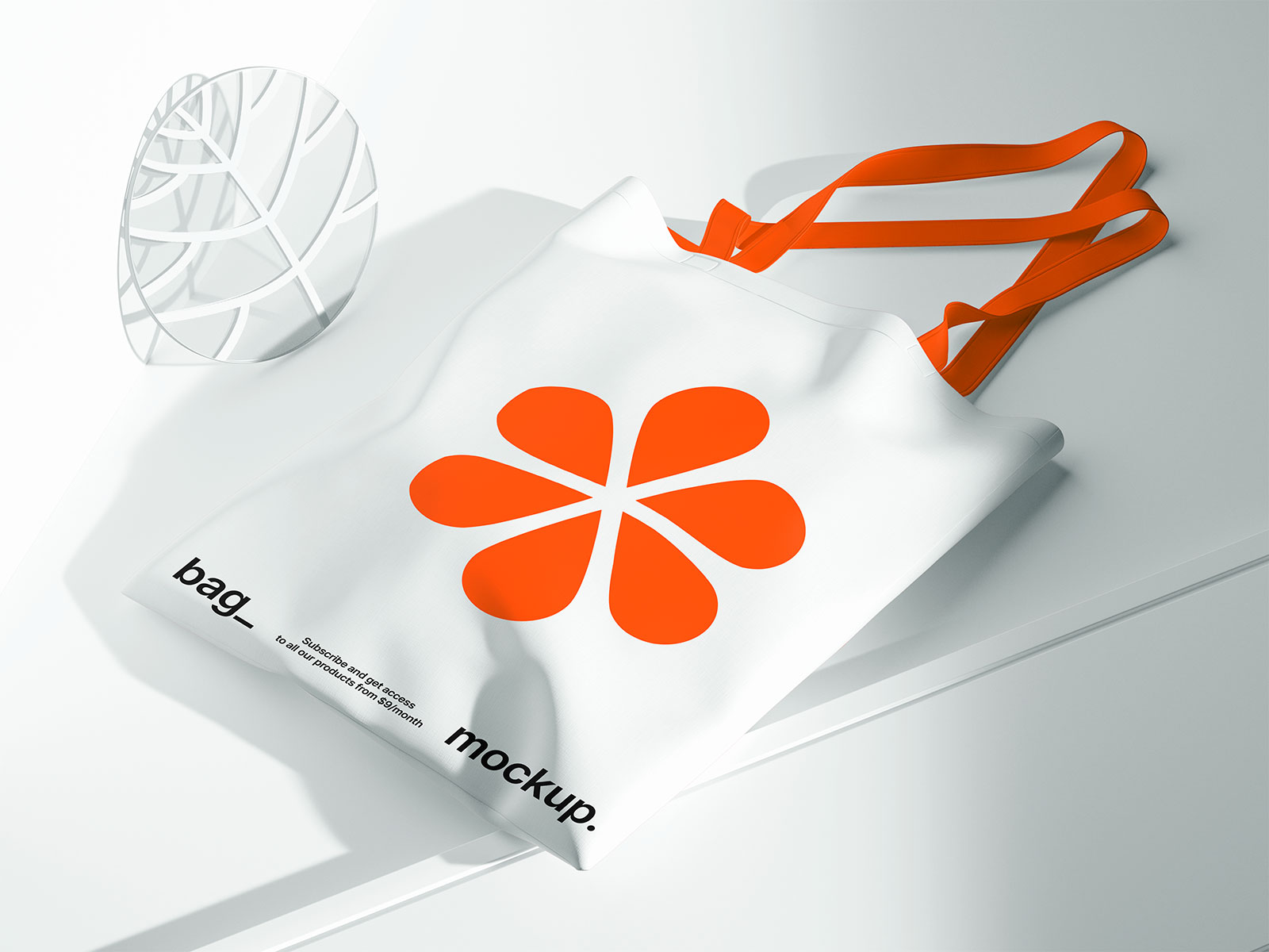 Photorealistic Tote Bag Mockup | Free Mockup