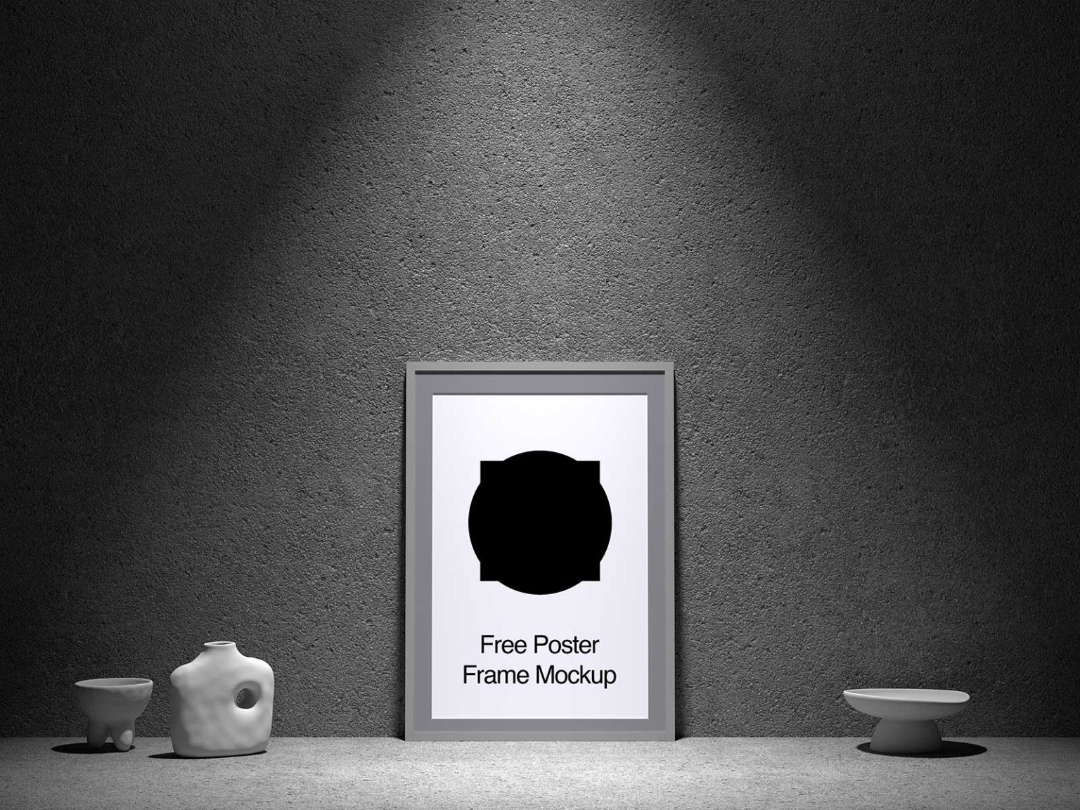 Poster Frame Mockup | Free Mockup