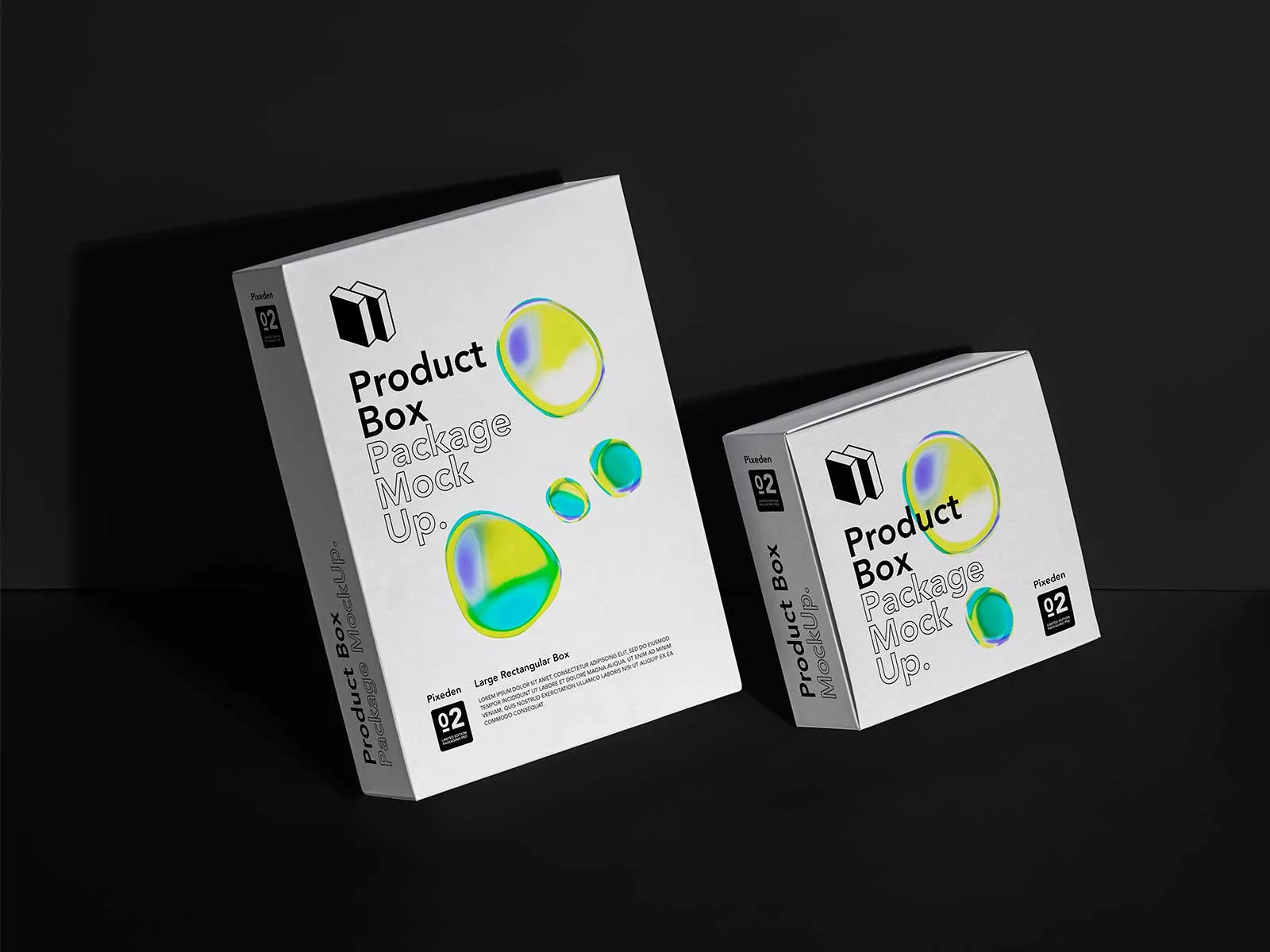 Product Box Mockup PSD Set | The Free Mockup