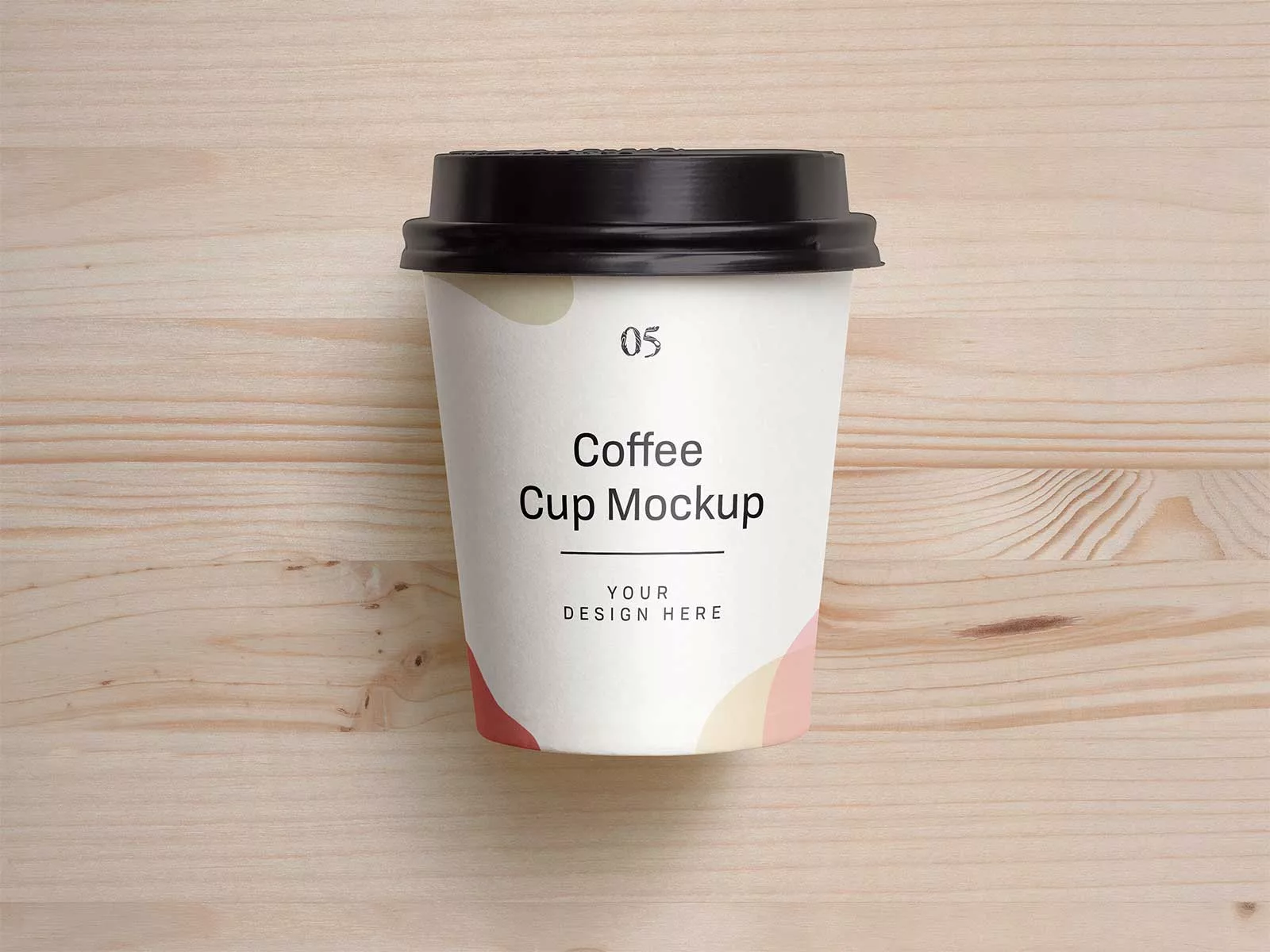Small Coffee Cup Mockup PSD