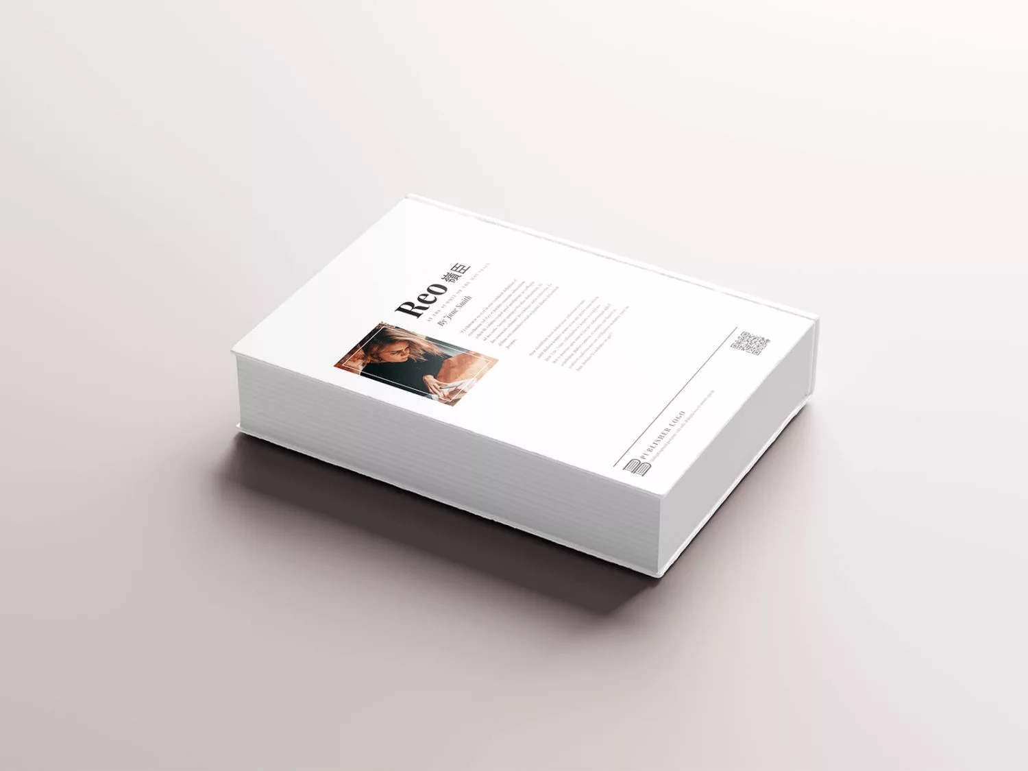 Hard Cover Thick Book Mockup | The Free Mockup