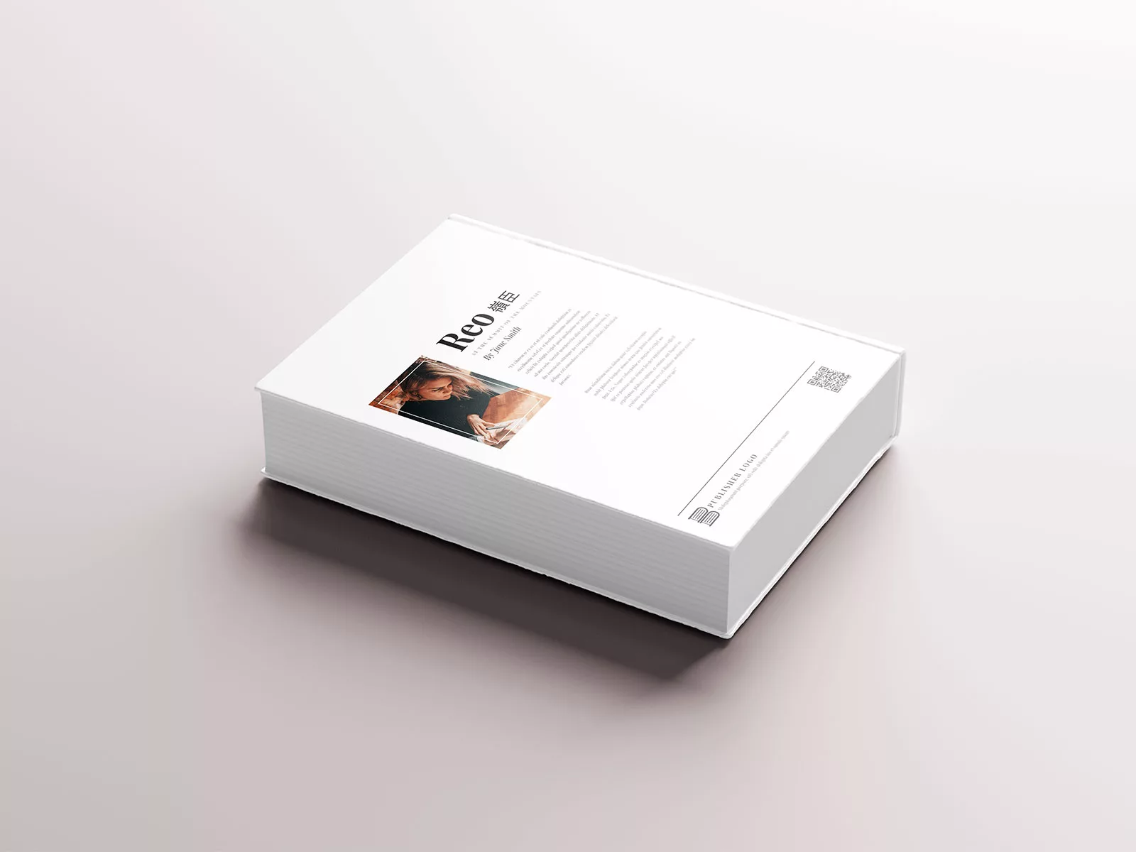 Hard Cover Thick Book Mockup | The Free Mockup