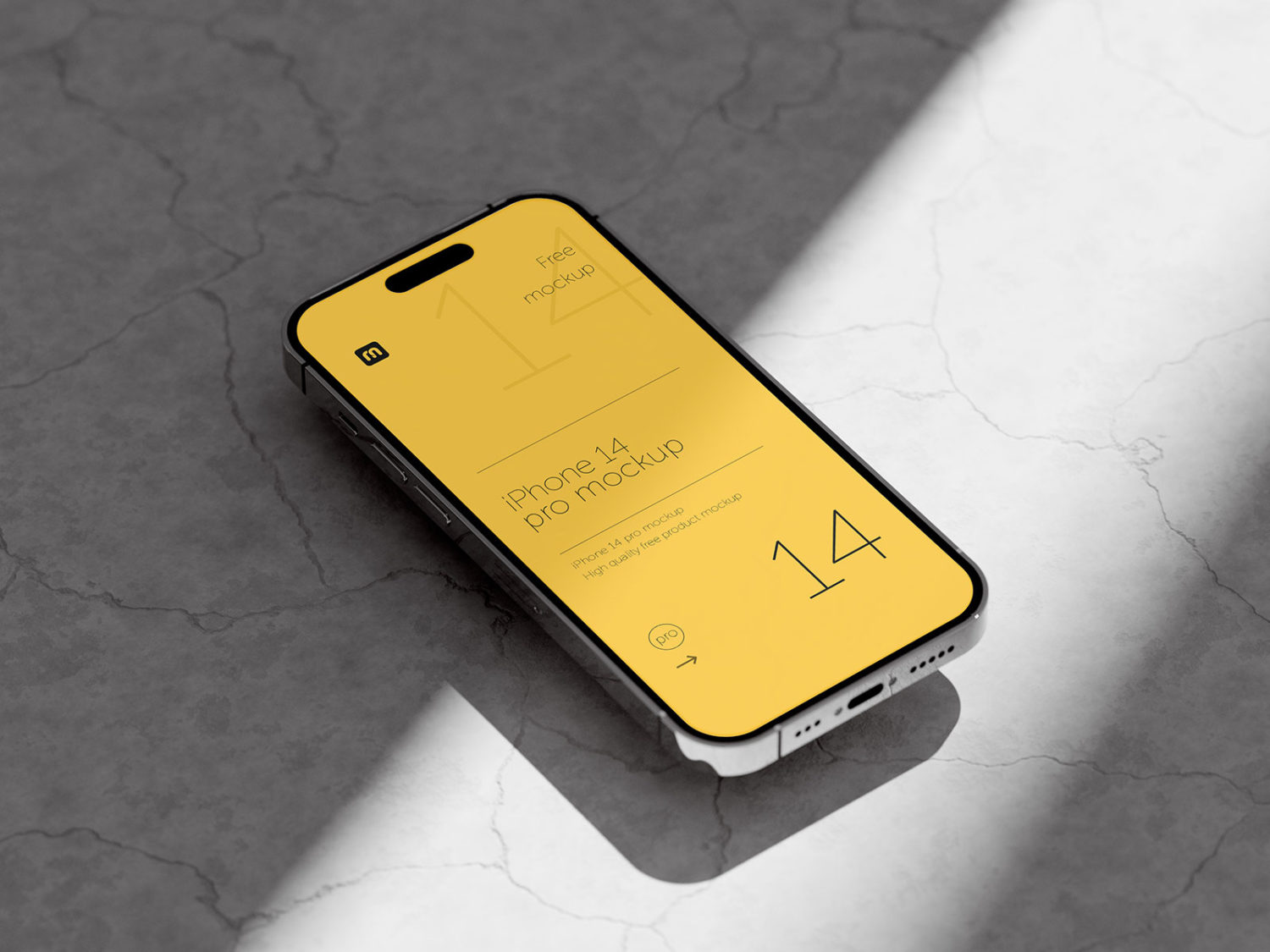 iPhone 14 Pro App Mockup | The Free Mockup