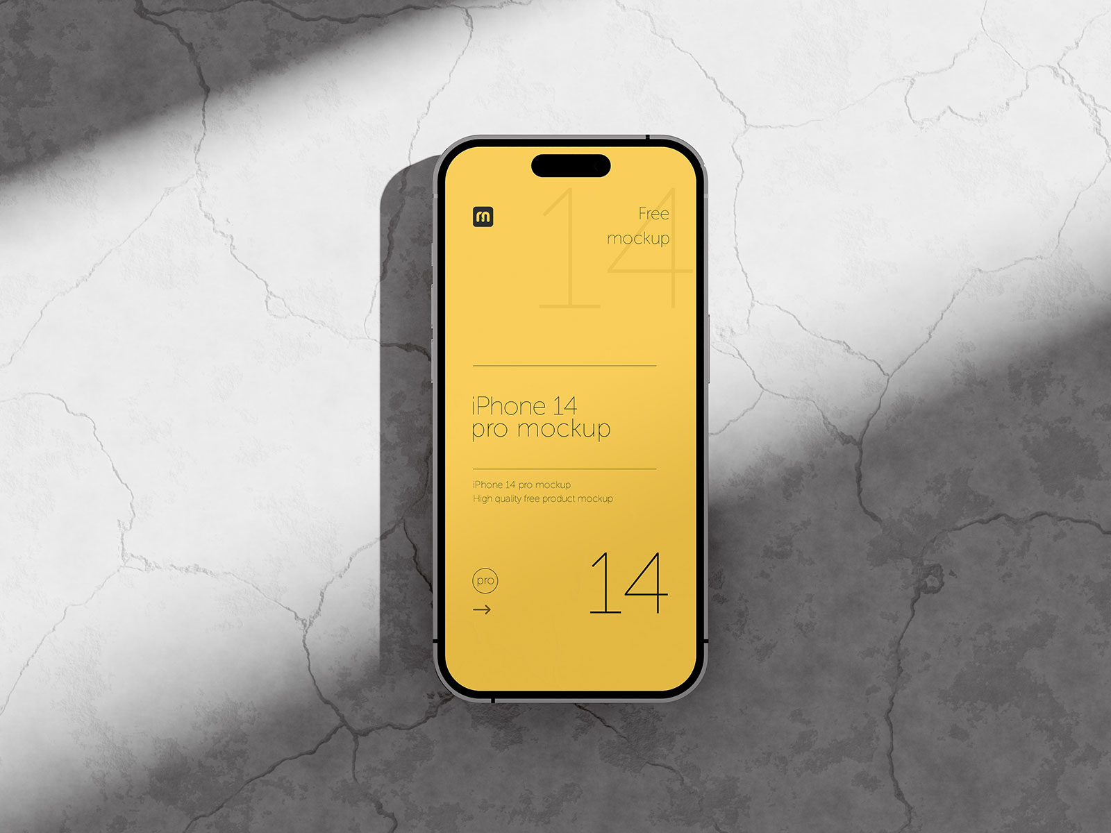 iPhone 14 Pro App Mockup | Free Mockup