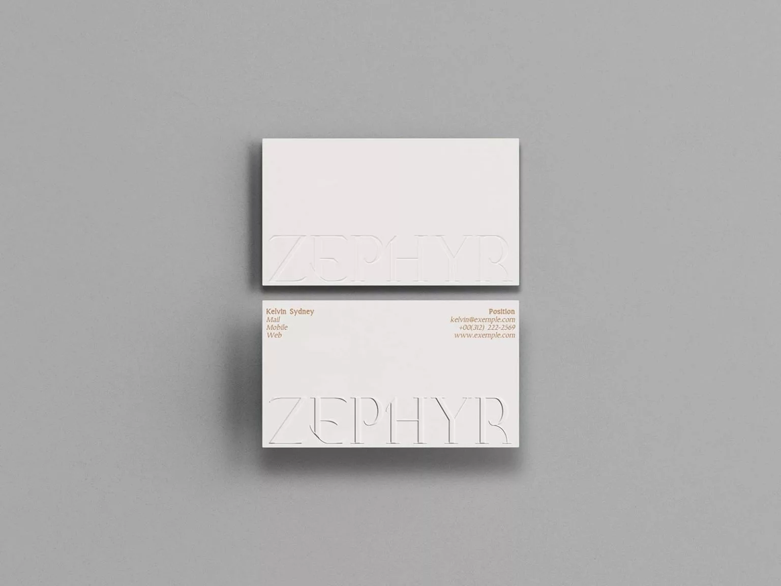 Business Card Mockup Template | The Free Mockup