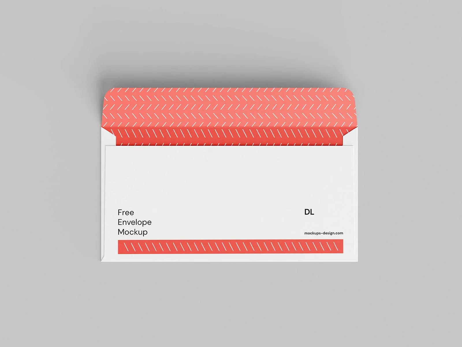DL Envelope Mockup Stationery | The Free Mockup