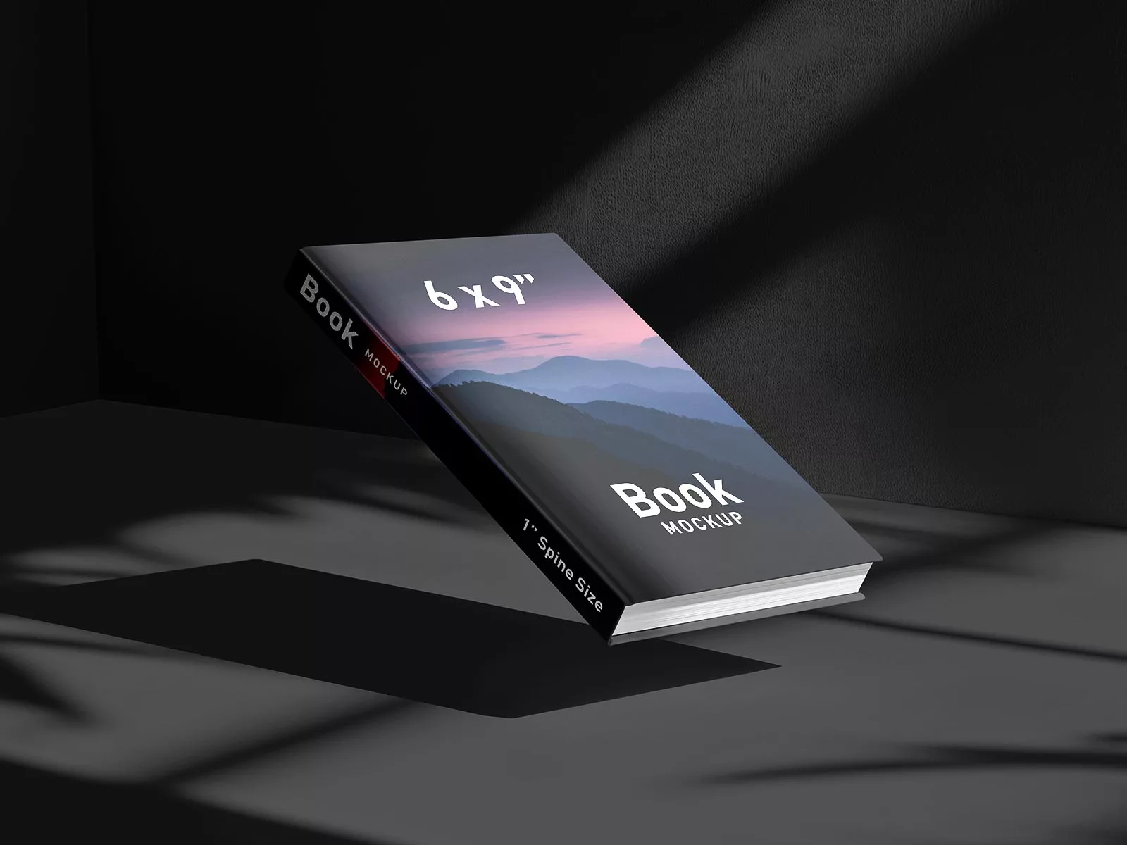 Hardcover Book Mockup (6 x 9 In) | The Free Mockup