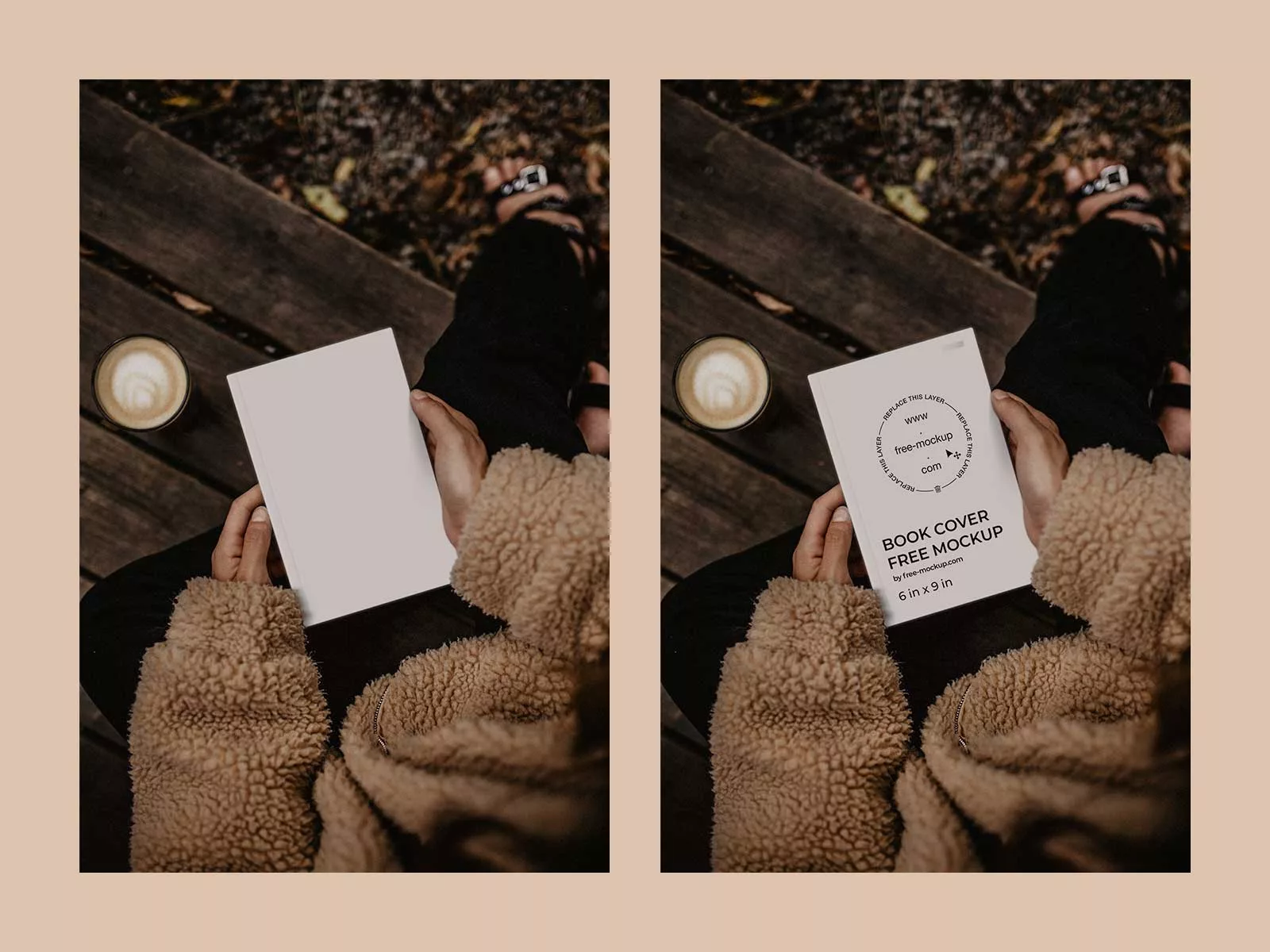 Outdoor Book Cover Mockup (6 in x 9 in) | The Free Mockup