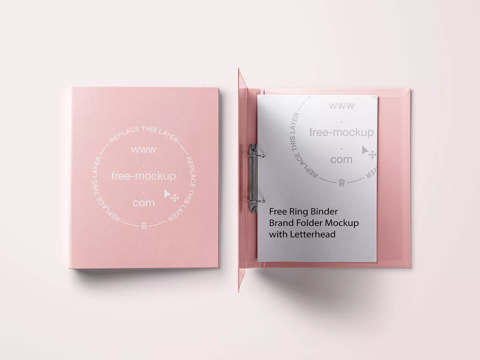 Folder mockup | The Free Mockup