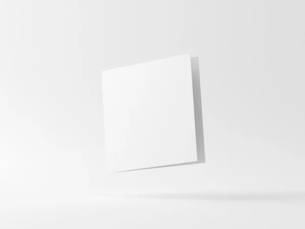 Square Bifold Invitation Card Mockup with Square Envelope PSD | The ...