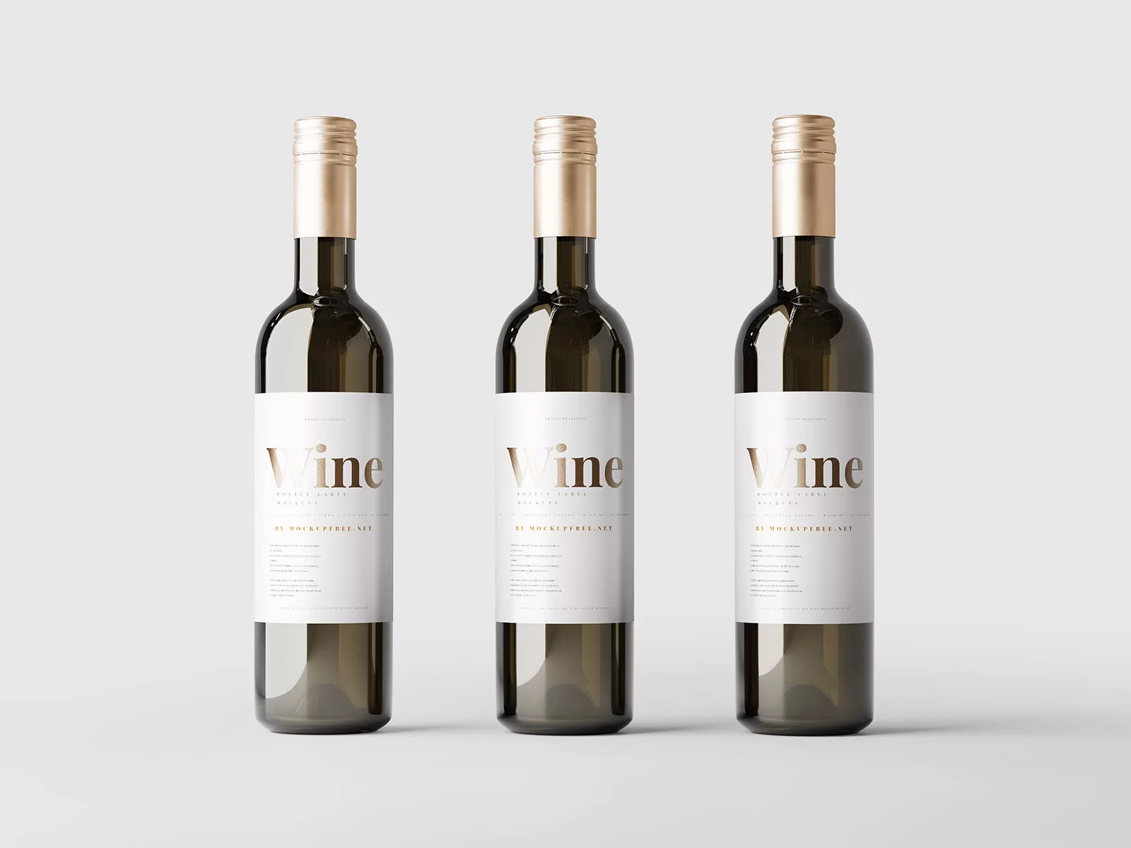 Wine Bottle Mockup PSD Set (11 Scenes) | The Free Mockup