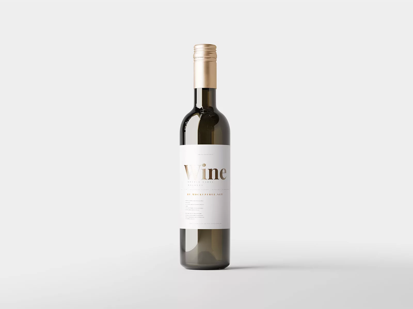 Wine Bottle Mockup – Free PSD Set | The Free Mockup