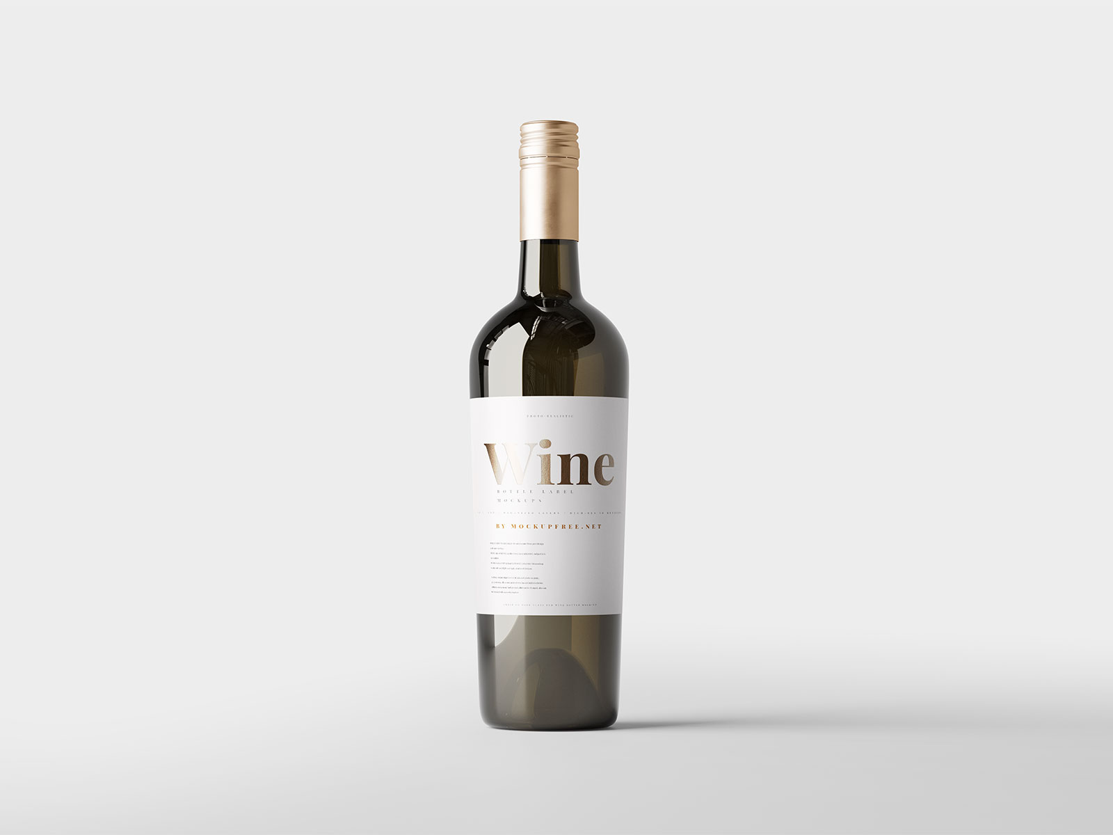 Wine Bottle Mockup PSD Set (11 Scenes)