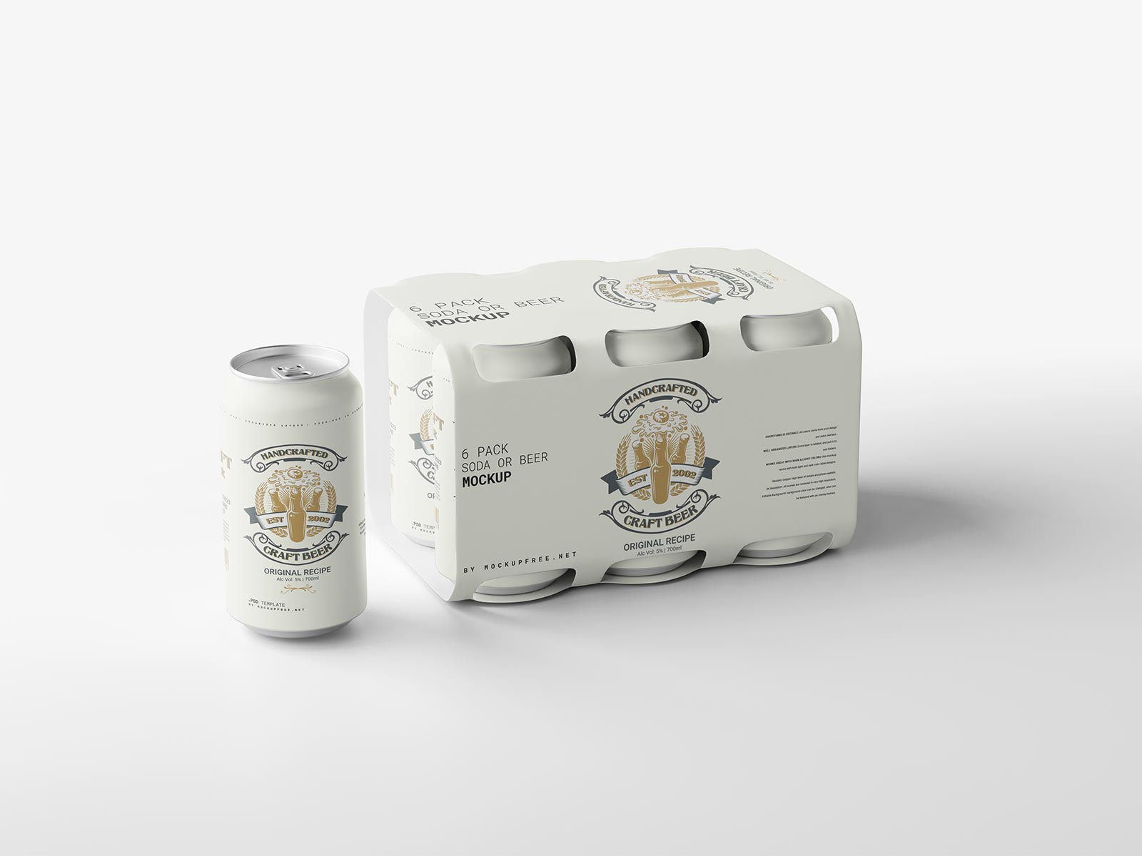 Can Drink Packaging Mockups