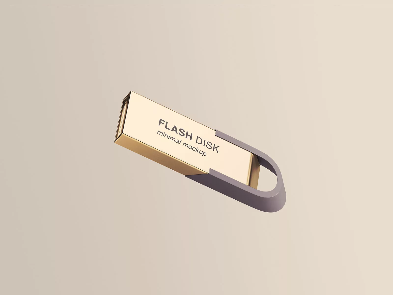 Flash Disk Mockup (PSD) | The Free Mockup