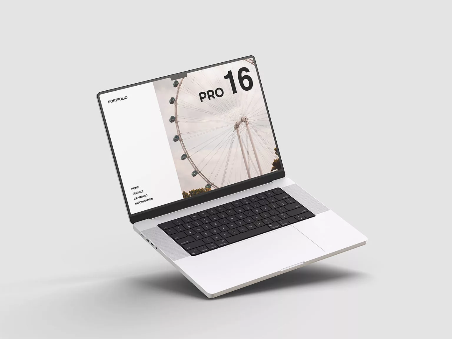 MacBook Pro 16 & 14-Inch Mockup Kit | The Free Mockup
