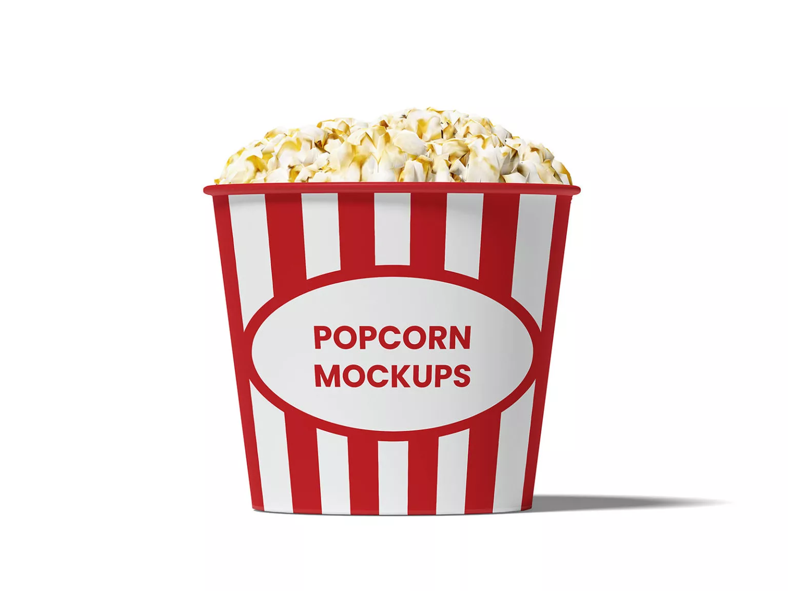 Popcorn Bucket Design Mockup | The Free Mockup