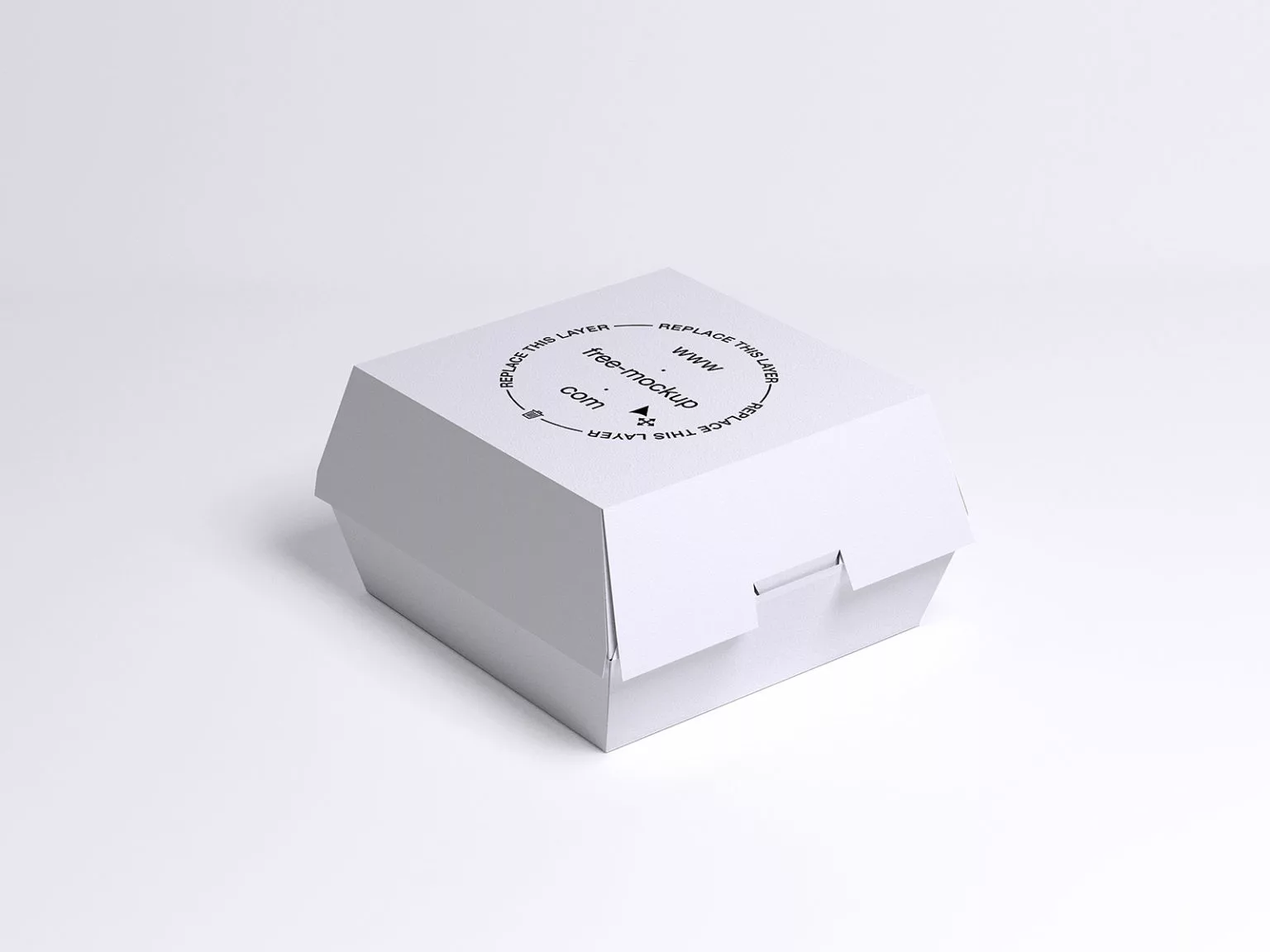 Burger Box Mockup Packaging | The Free Mockup