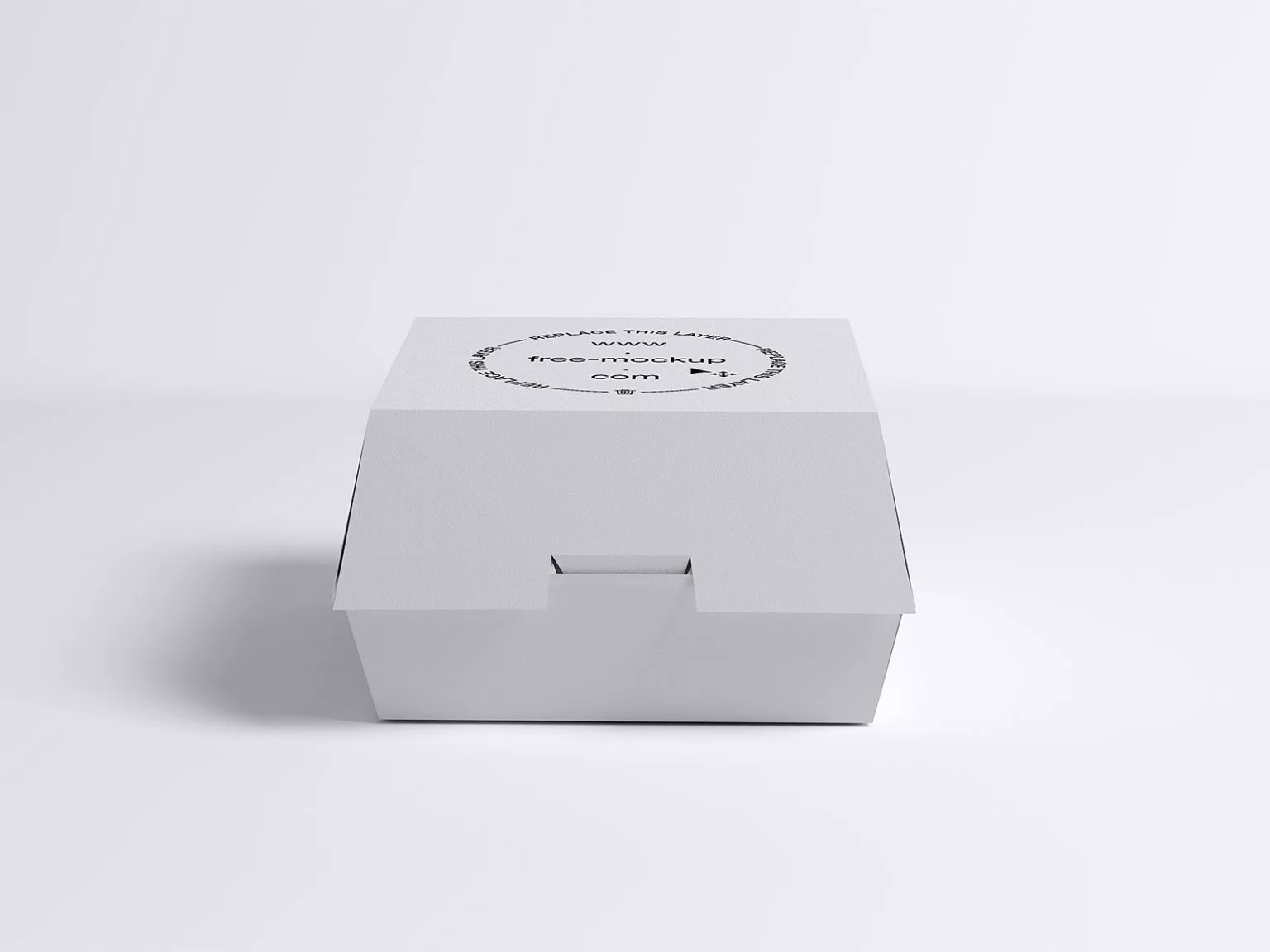 Burger Box Mockup Packaging | The Free Mockup