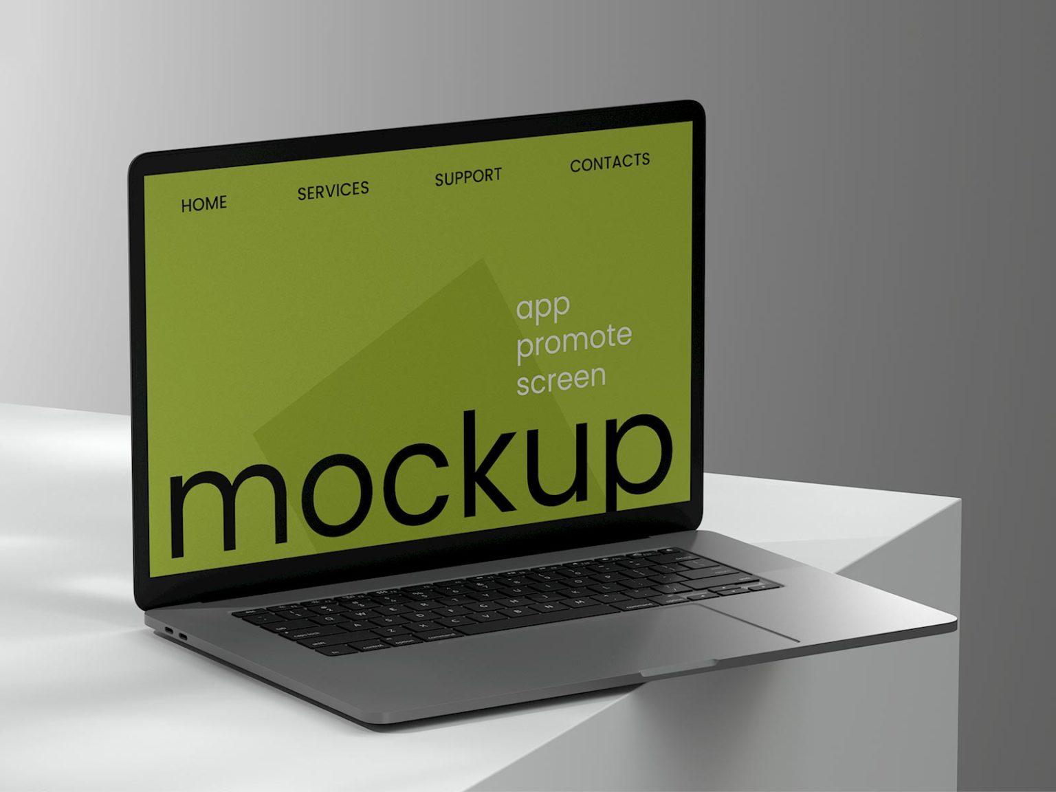 Free Minimalist Laptop Mockup Scenes | 8 Scenes